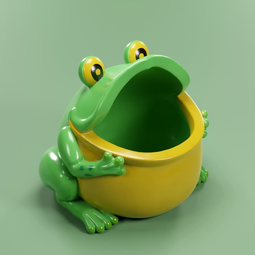 Frog Decor 3D model 3D printable | CGTrader