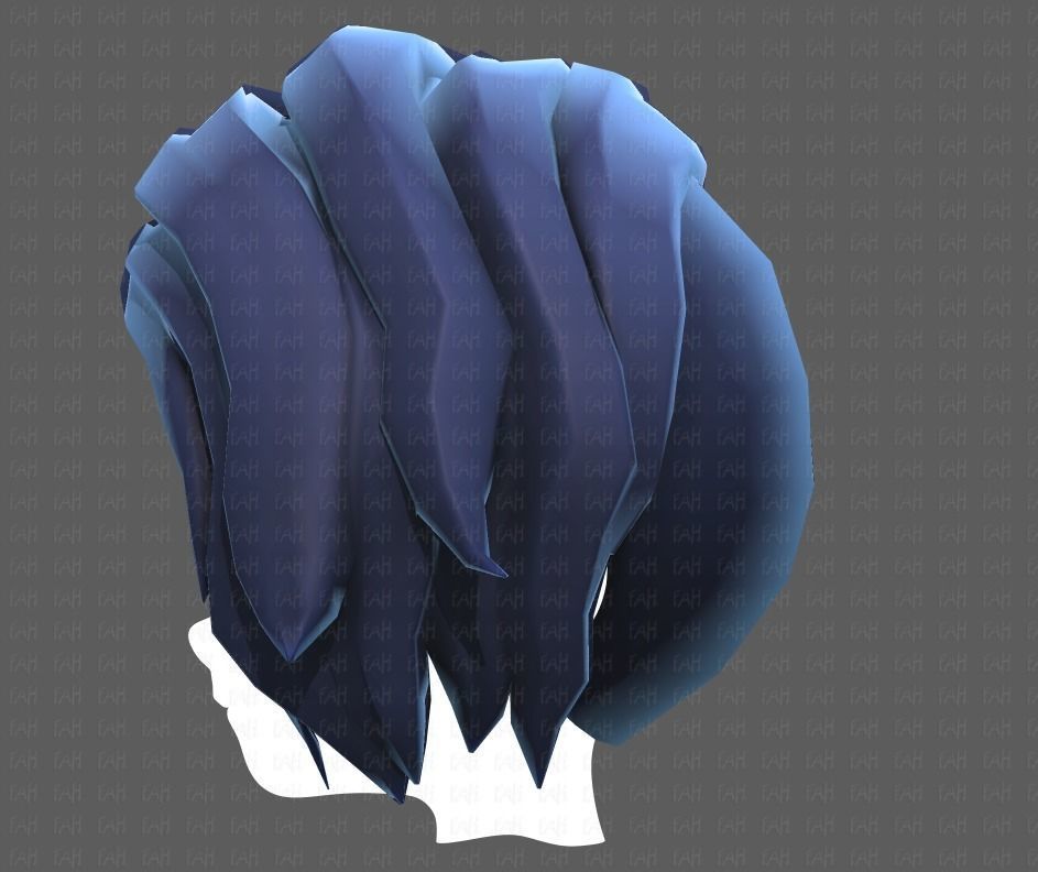 3D model Base Hair for Boy V31 VR / AR / low-poly | CGTrader