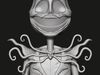 Skull Bust skeleton 3D model 3D printable | CGTrader