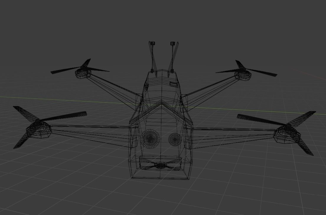 3D model DRL Racer Drone VR / AR / low-poly | CGTrader