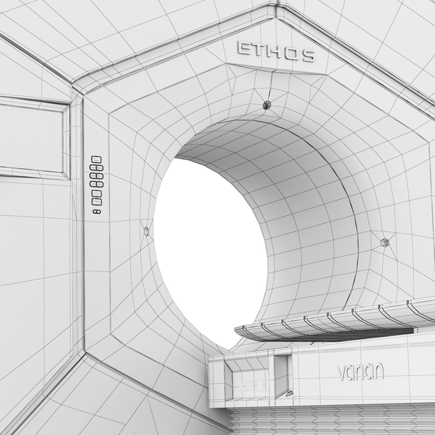 Varian Ethos Adaptive Therapy System 3D model | CGTrader