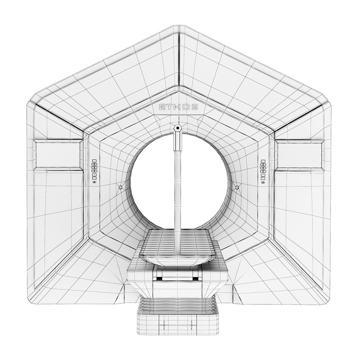 Varian Ethos Adaptive Therapy System 3D model | CGTrader