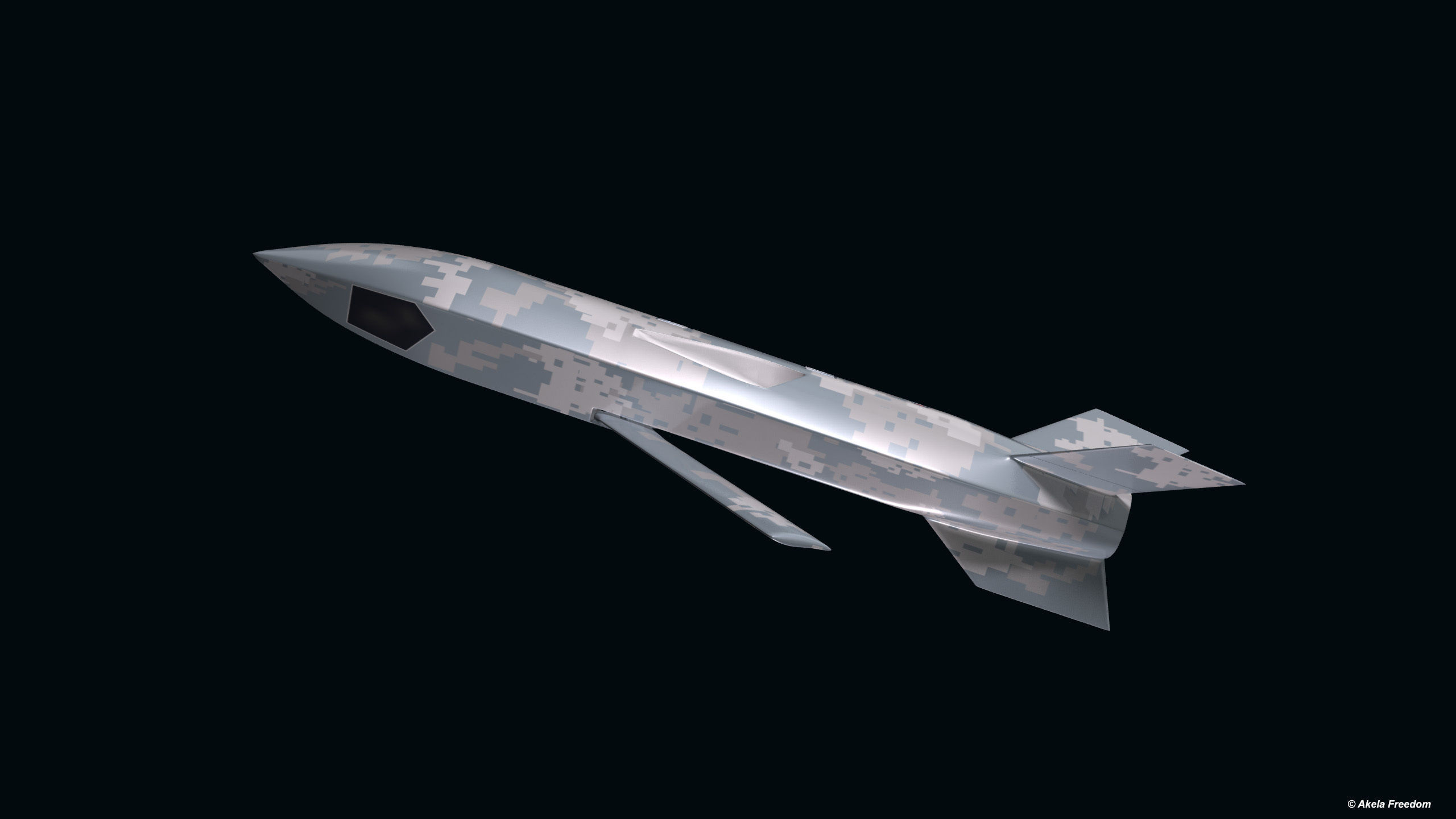 Speed Racer UAV 3D model animated | CGTrader