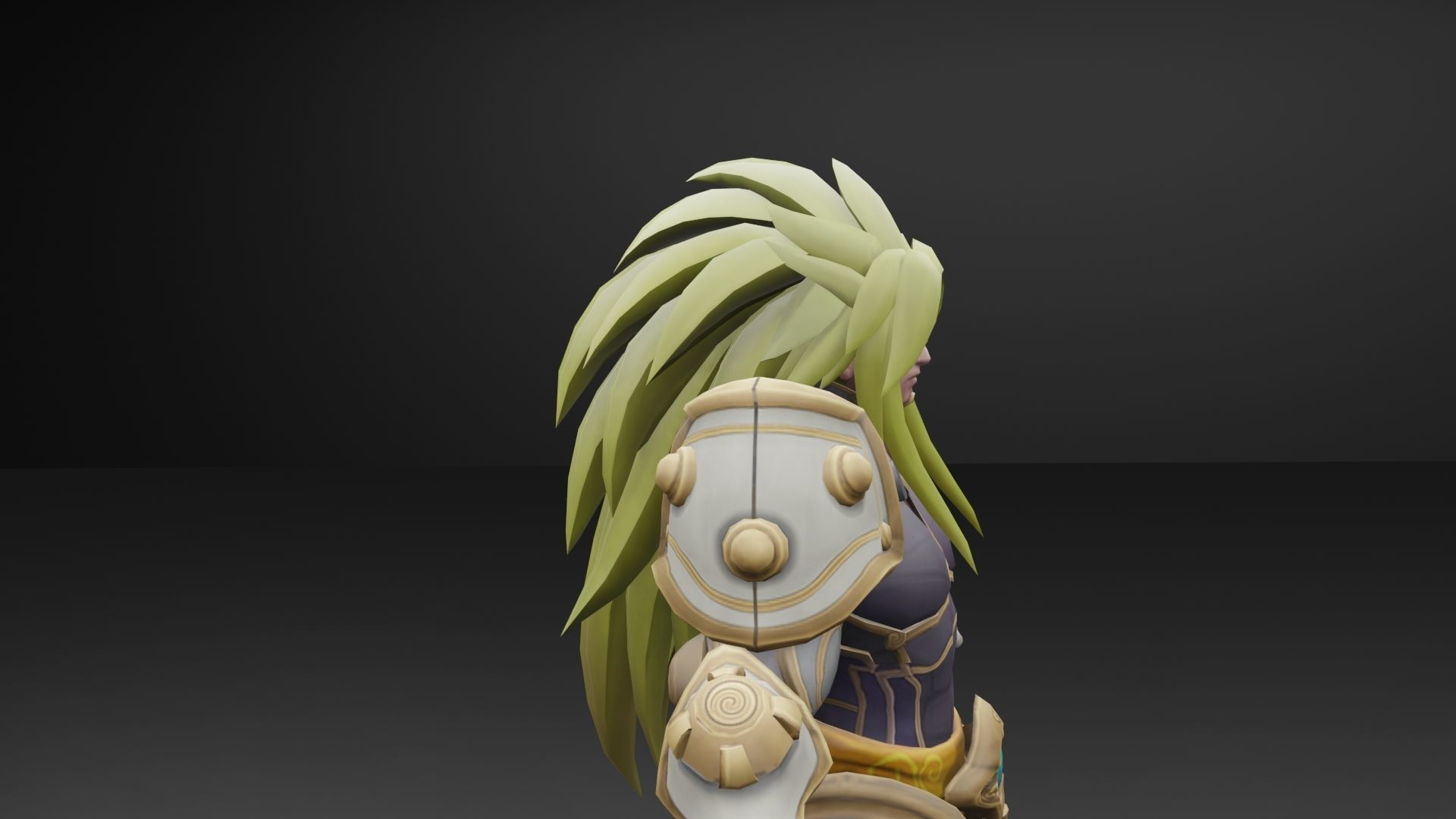 3D model Monster - armour VR / AR / low-poly | CGTrader