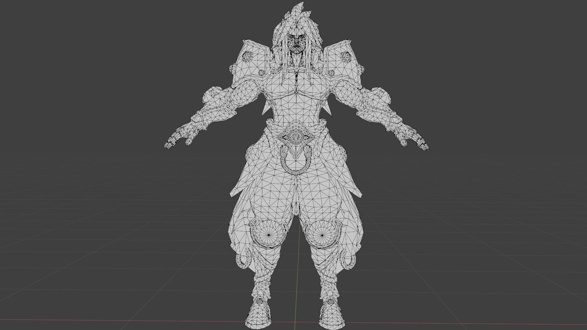 3D model Monster - armour VR / AR / low-poly | CGTrader