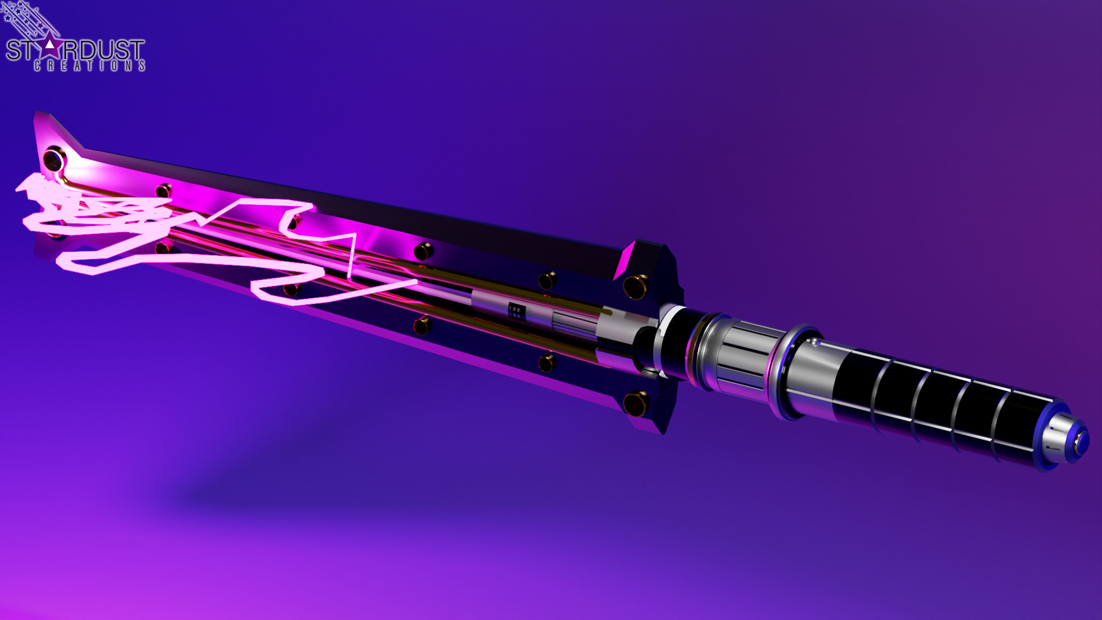 Purge trooper electrobaton for 1 12 scale Black series 6 inch 3D model ...