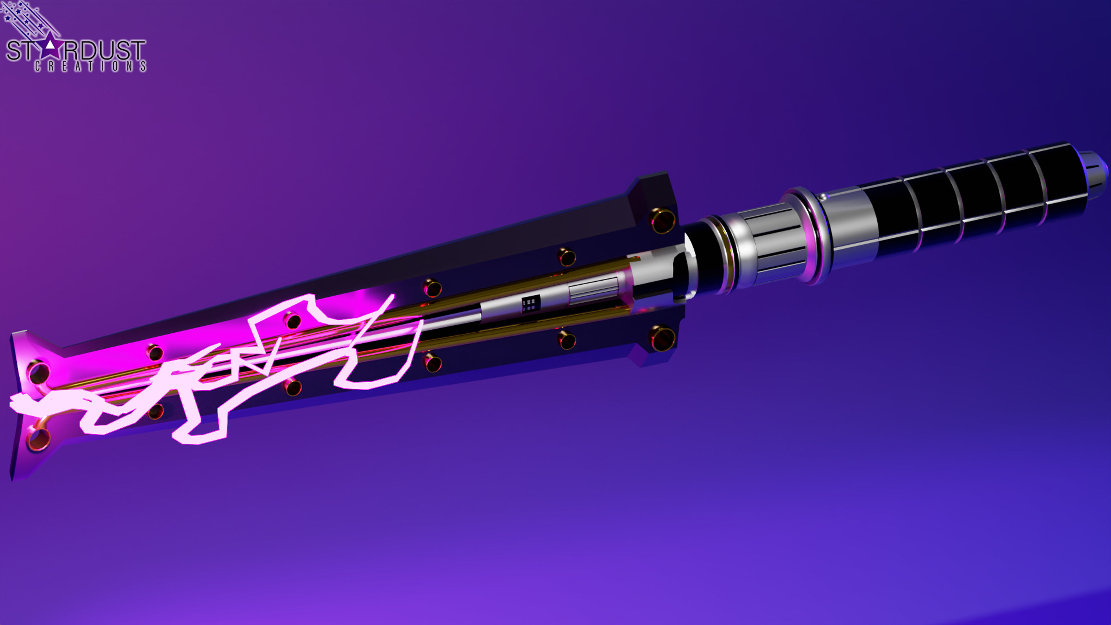 Purge trooper electrobaton for 1 12 scale Black series 6 inch 3D model ...