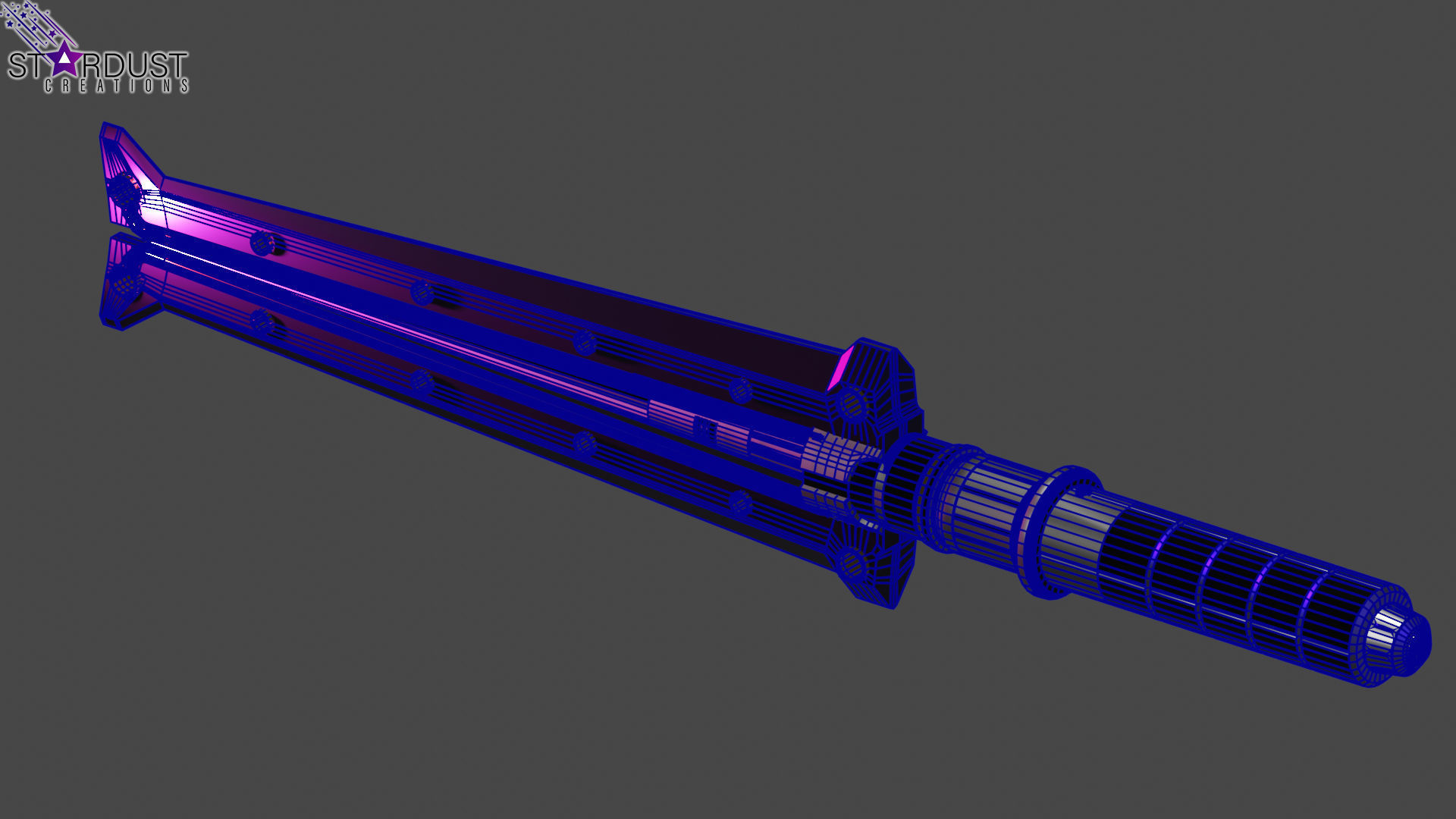 Purge trooper electrobaton for 1 12 scale Black series 6 inch 3D model ...