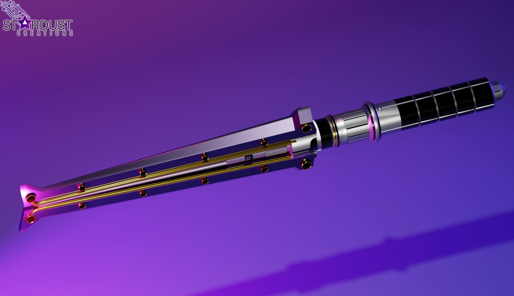 Purge trooper electrobaton for 1 12 scale Black series 6 inch 3D model ...