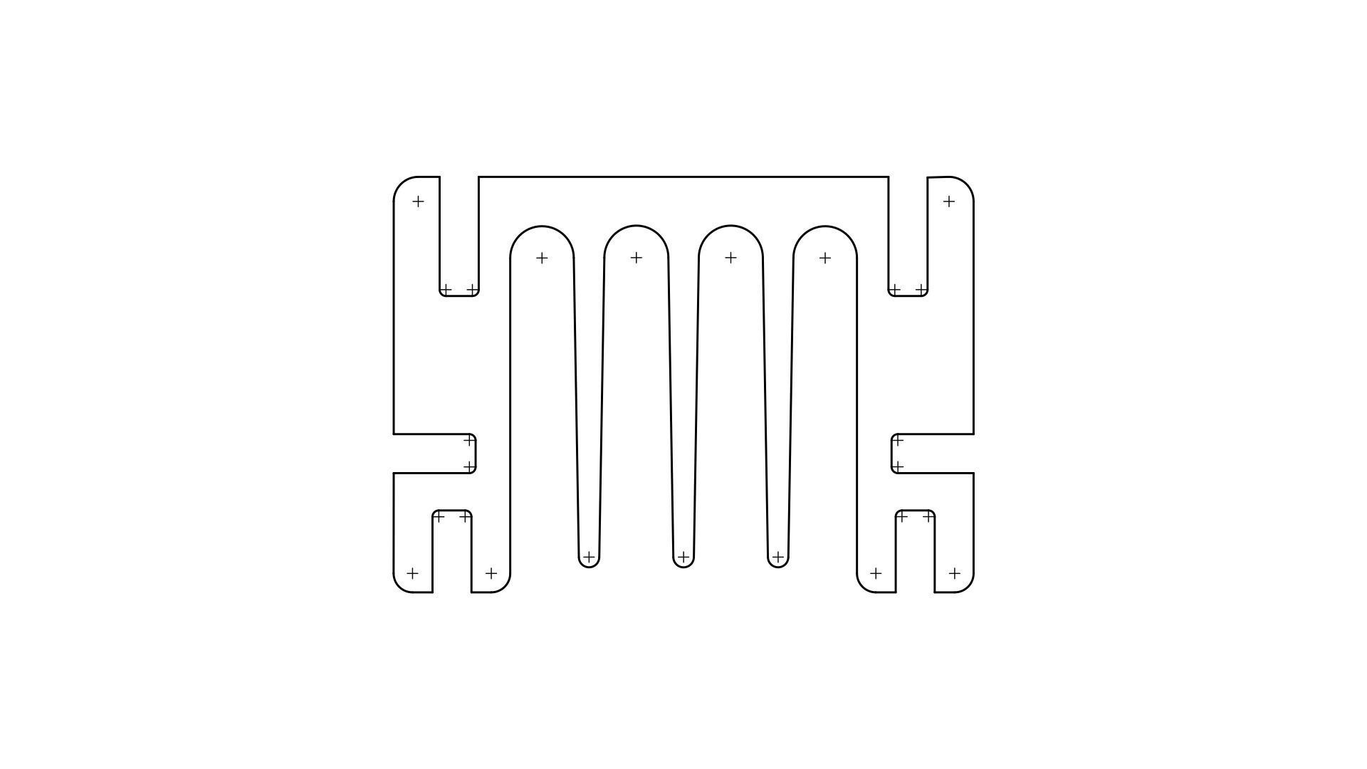 SK68 Heatsink 3D model | CGTrader