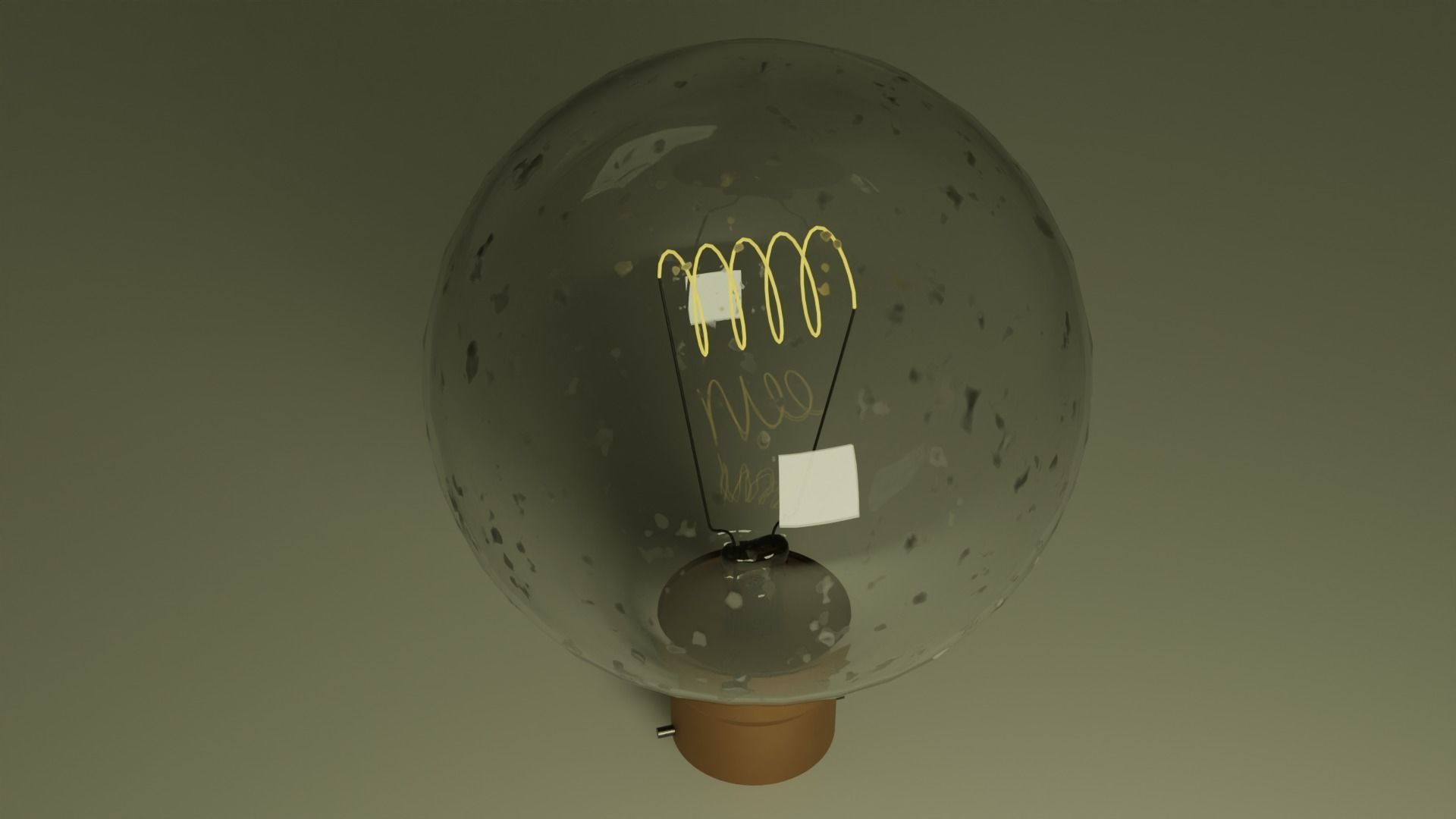 Edison Light Bulb High Poly free 3D model | CGTrader
