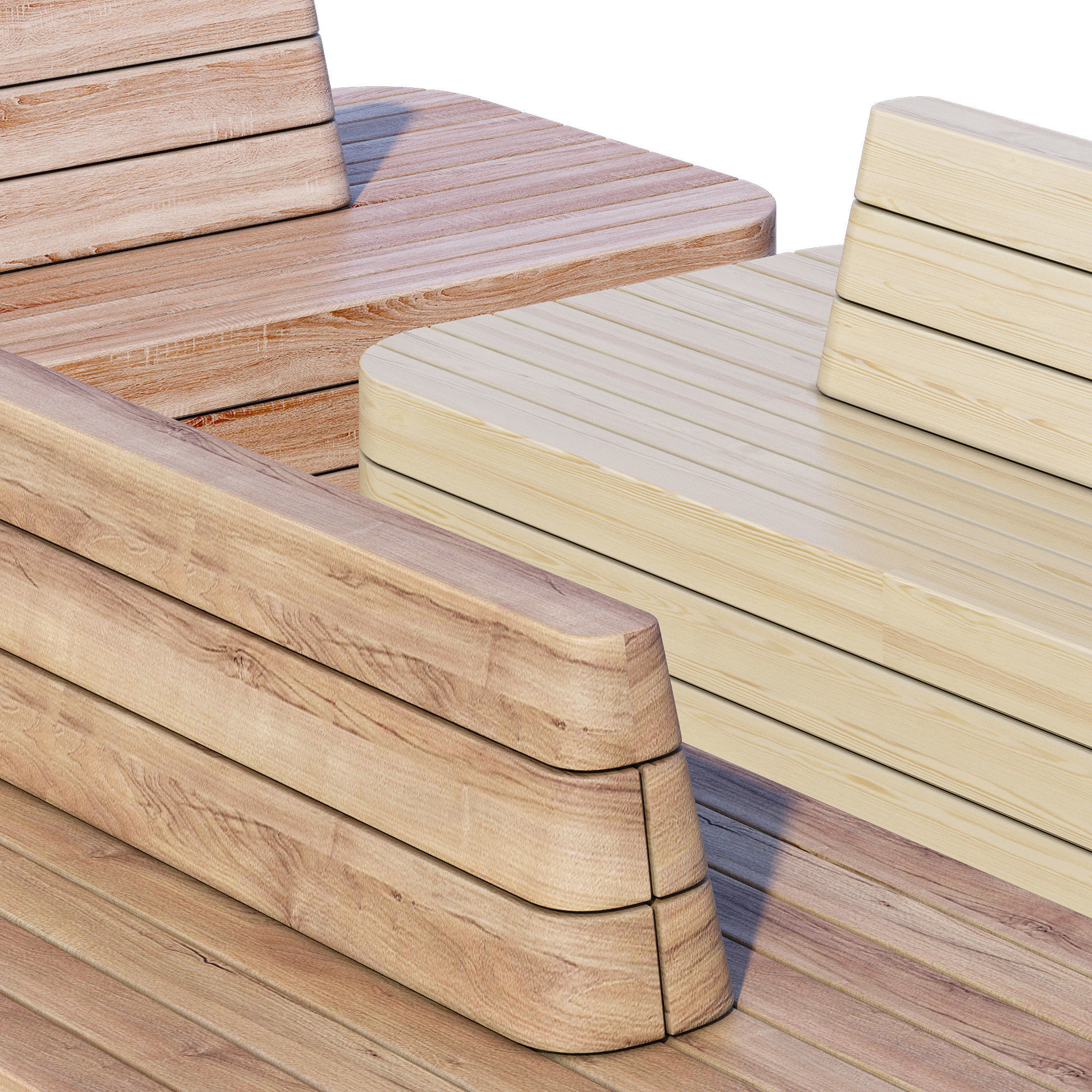 Modulo green four 3D model | CGTrader