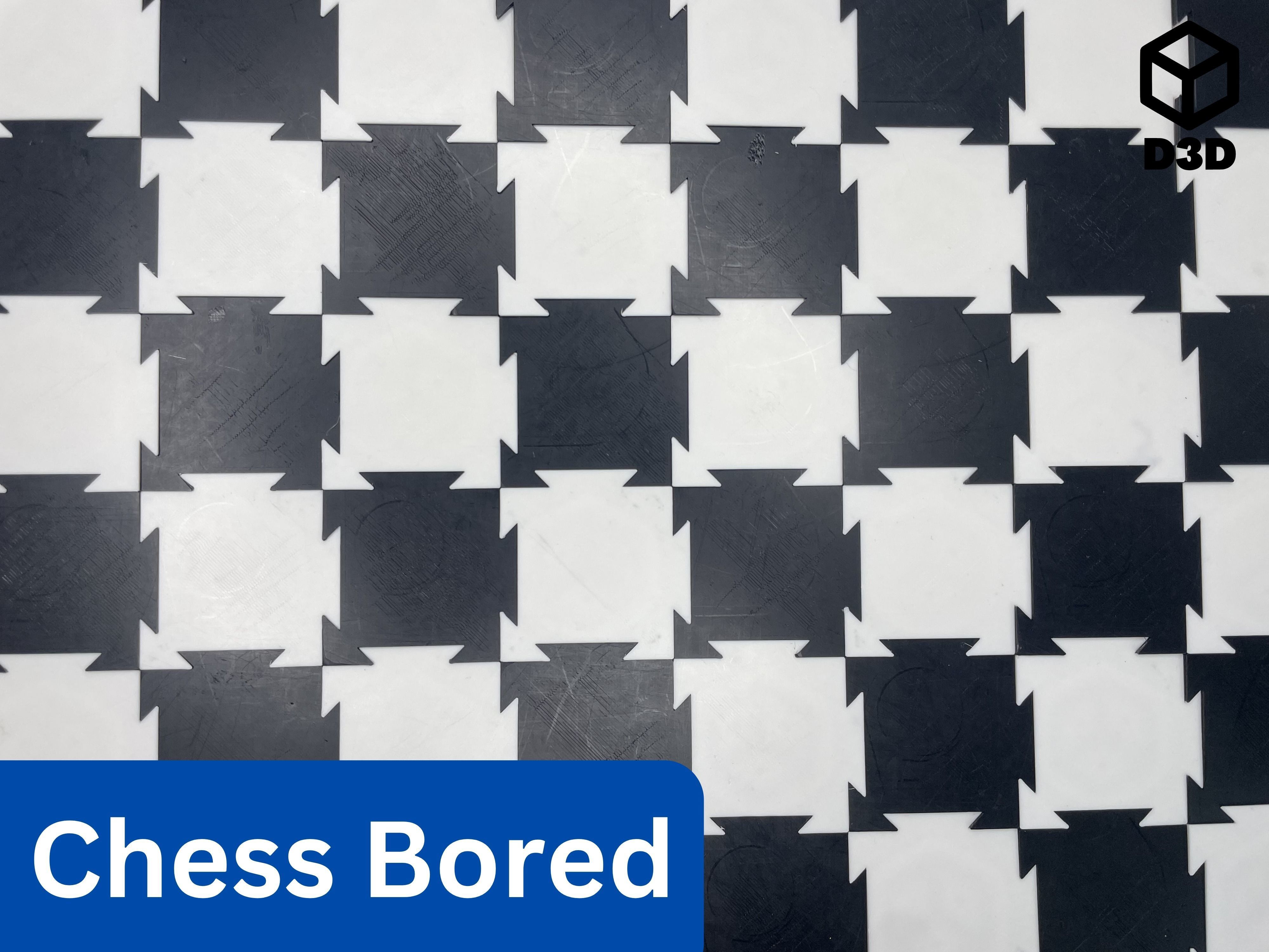 Chess Bored 3D model 3D printable | CGTrader