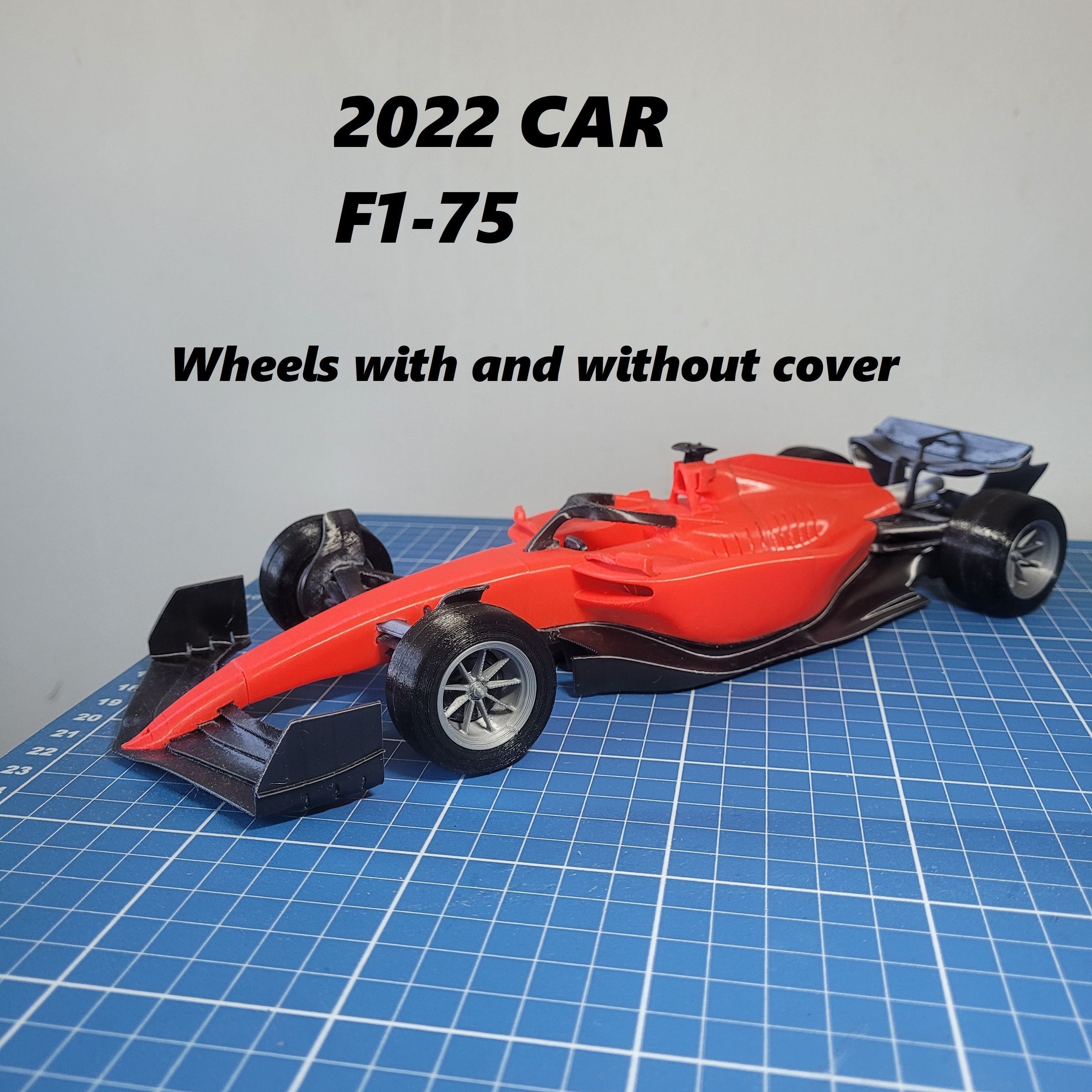 3D Printable 2022 F1-75 FORMULA ONE CAR 3D model 3D printable | CGTrader