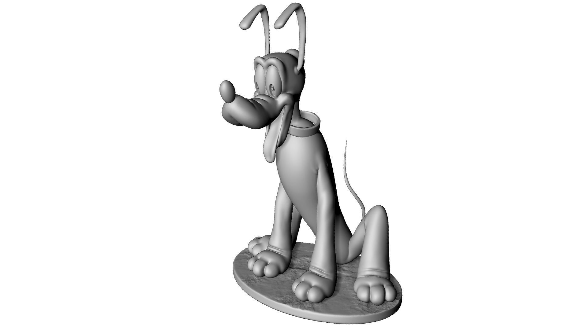 Pluto 3d printable STL 3D model 3D printable | CGTrader