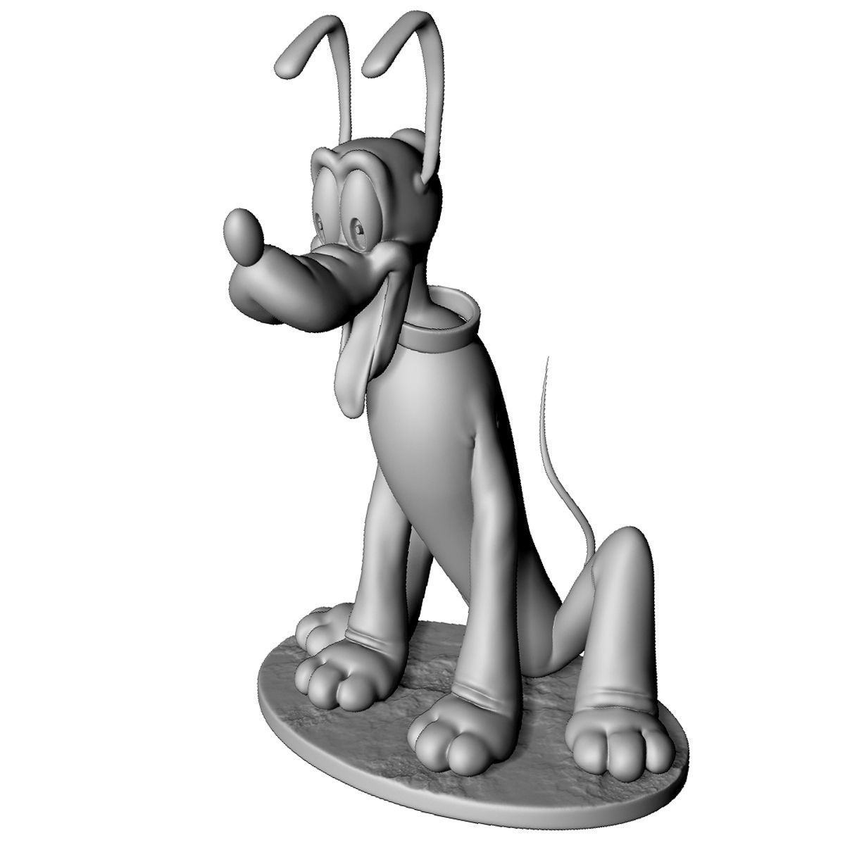 Pluto 3d printable STL 3D model 3D printable | CGTrader