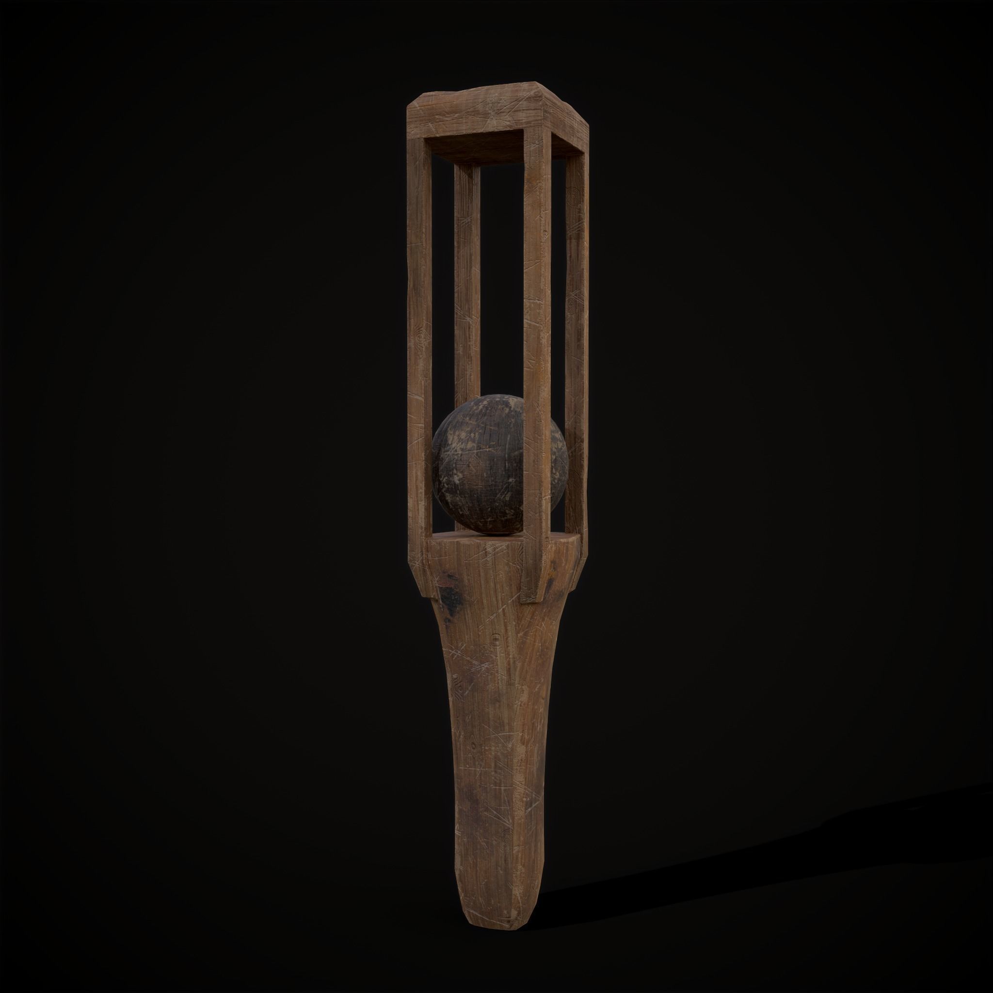 3D model Rustic Medieval Baby Rattle Toy VR / AR / low-poly | CGTrader