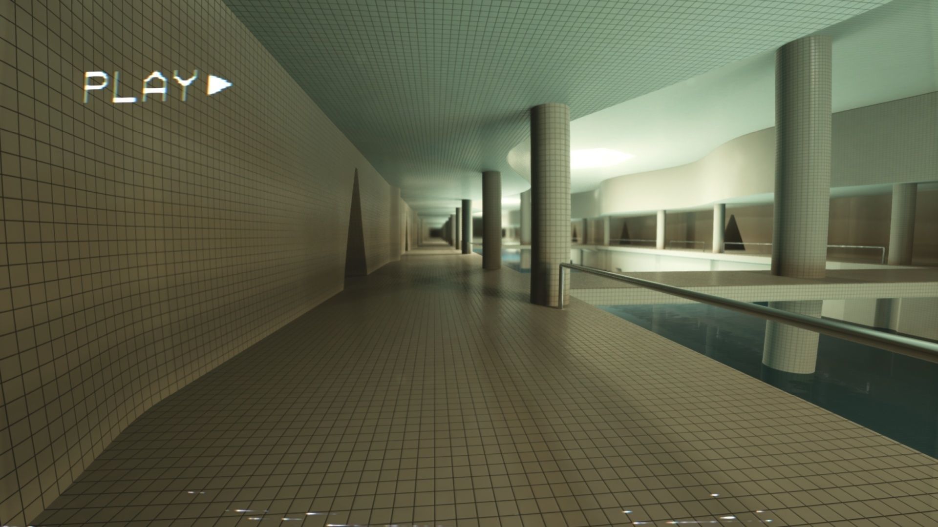 3D model Backrooms - Poolrooms Modular Horror Environment - Unreal ...