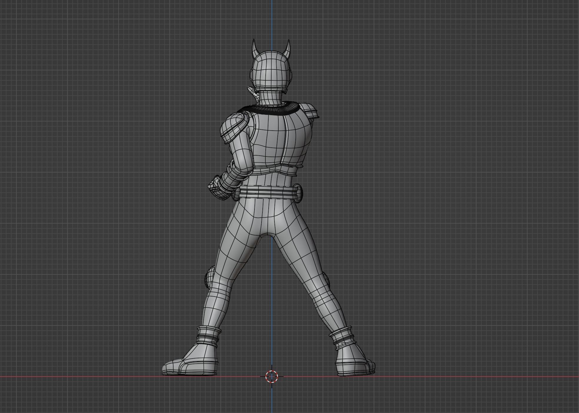 Kamen Rider Kuuga - Kamen Rider 3D model rigged | CGTrader