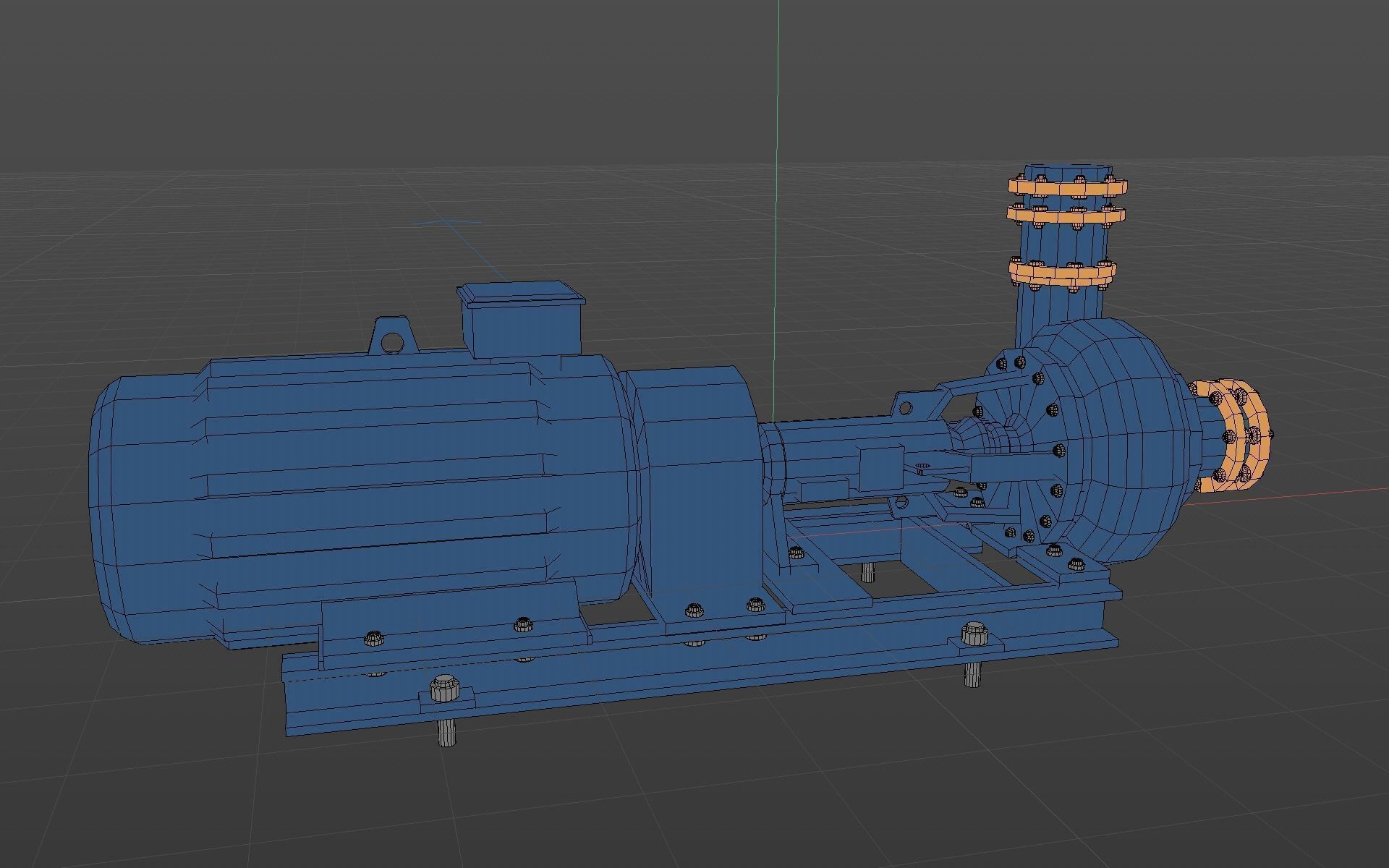 3D model Centrifugal Pump VR / AR / low-poly | CGTrader