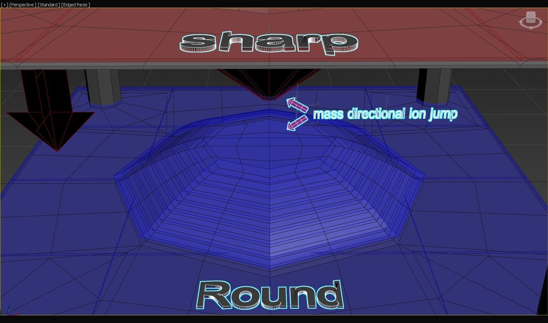 Levitational Meta Material - Directional ion wind Concept 3D model ...