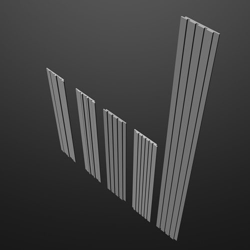 Decorated plank 3D model | CGTrader