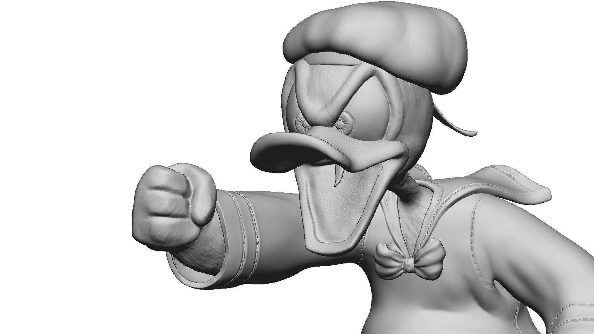 Donald and Daisy duck for 3d print STL 3D model 3D printable | CGTrader