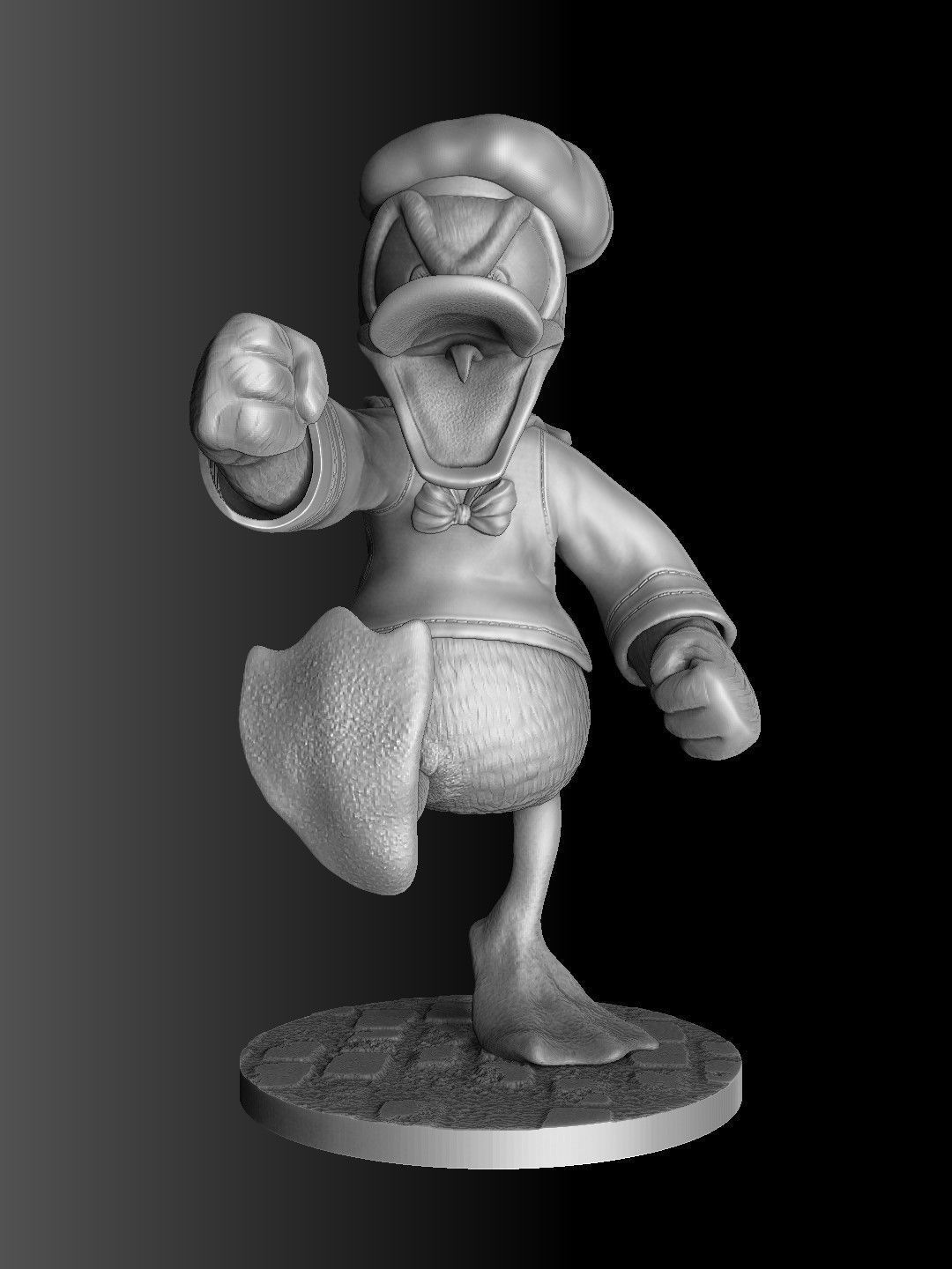 Donald and Daisy duck for 3d print STL 3D model 3D printable | CGTrader