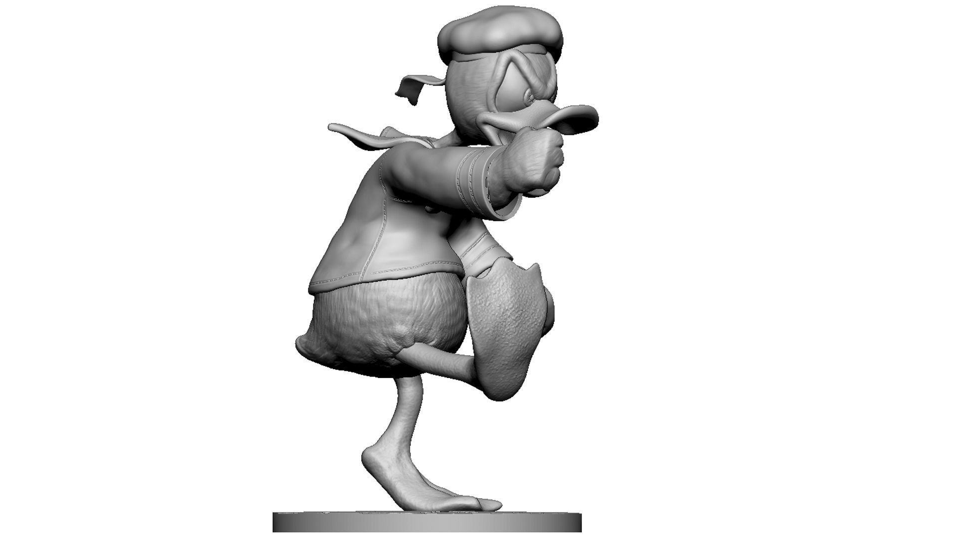 Donald and Daisy duck for 3d print STL 3D model 3D printable | CGTrader