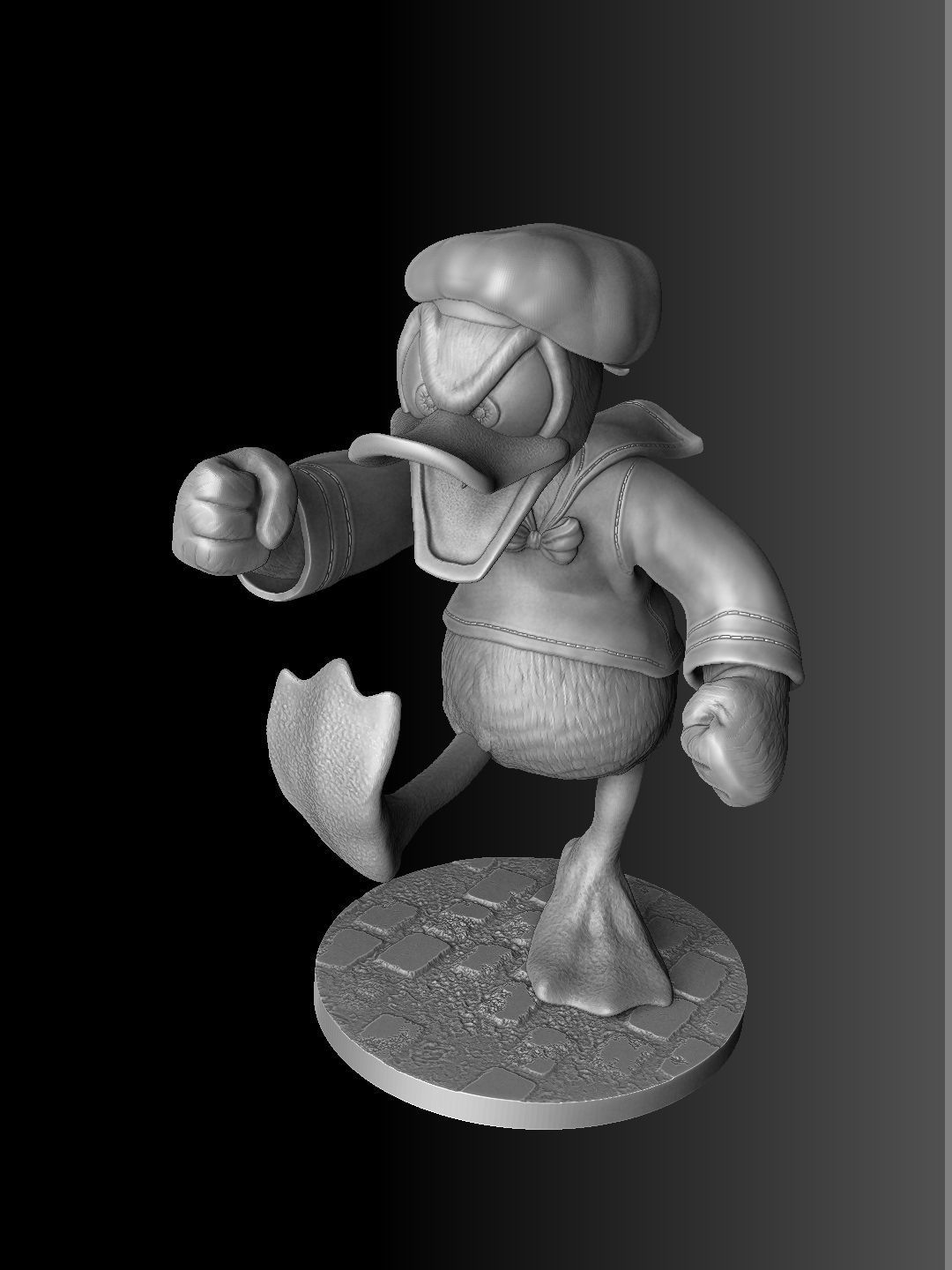 Donald and Daisy duck for 3d print STL 3D model 3D printable | CGTrader