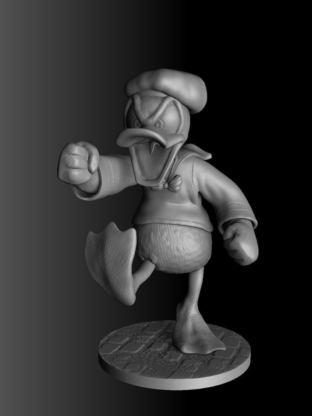 Donald and Daisy duck for 3d print STL 3D model 3D printable | CGTrader