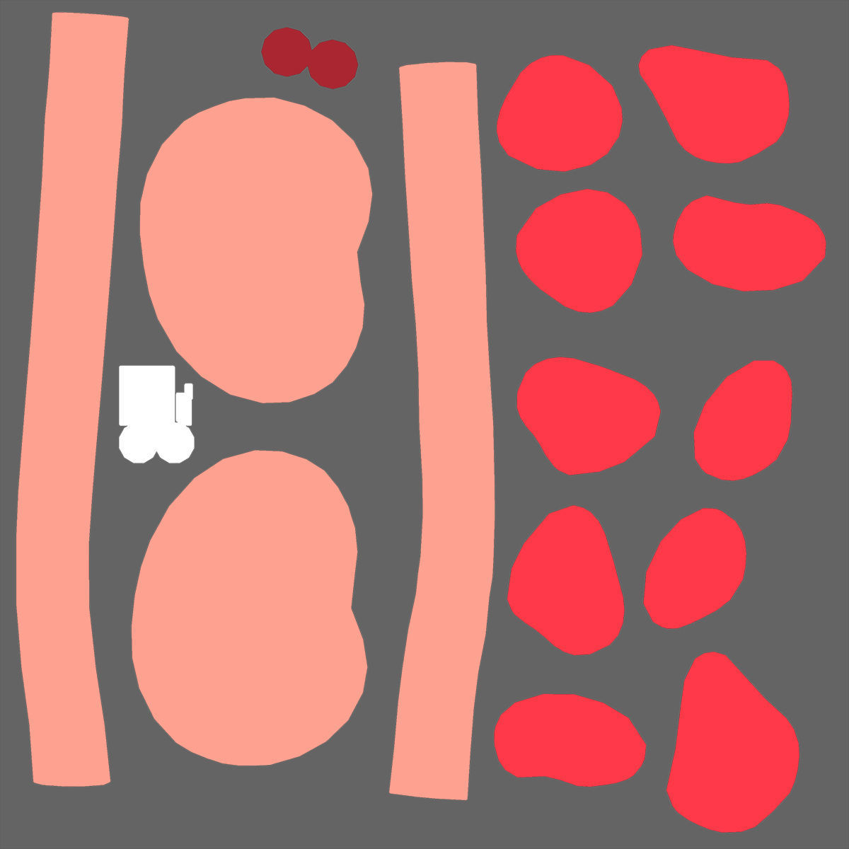 3D model Cartoon Raw Meat VR / AR / low-poly | CGTrader