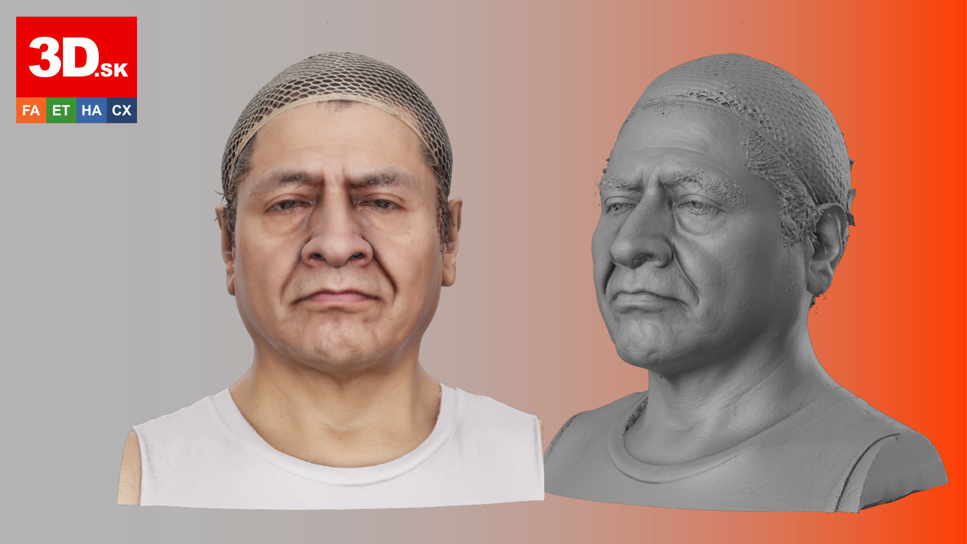 Raw Head Scan Luis Gallo 3D model | CGTrader