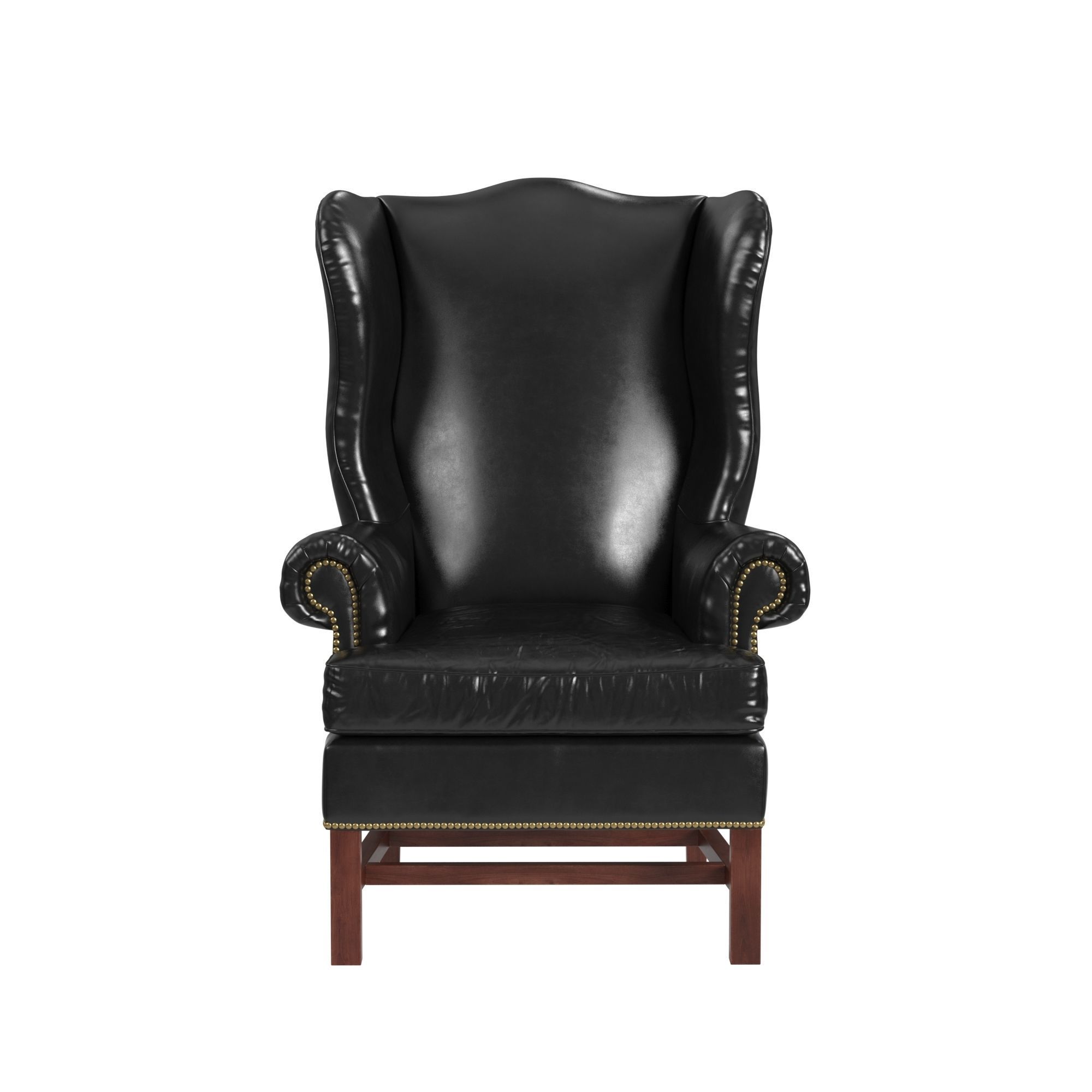 Classic WingBack Chair 3D model | CGTrader