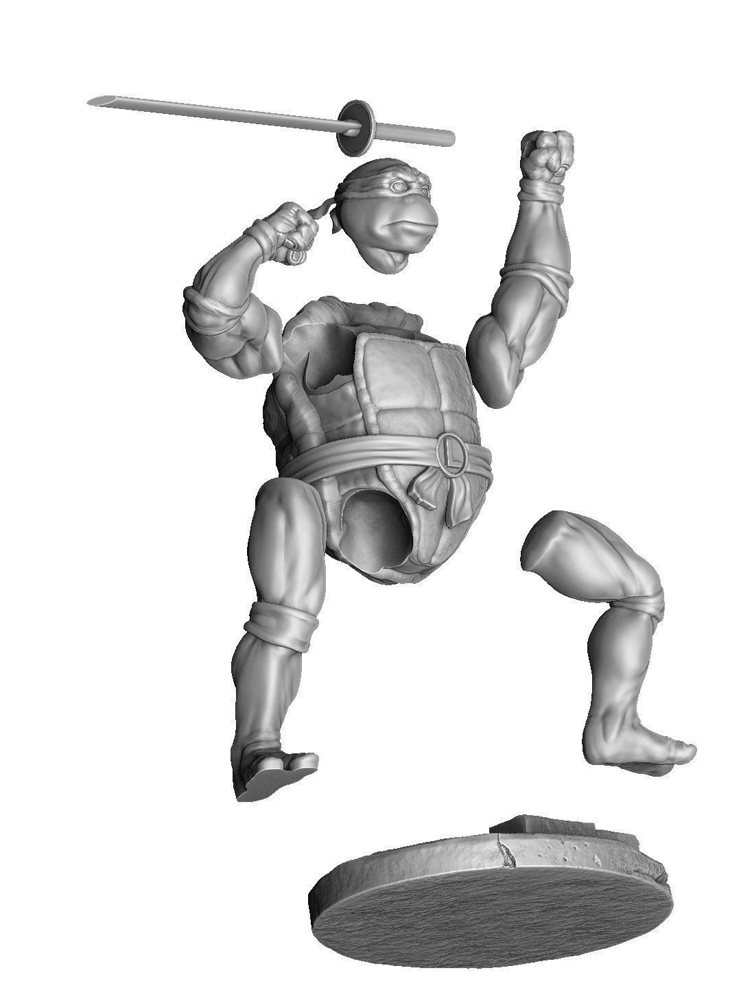 TURTLES 1987 set stl for 3d print 3D model 3D printable | CGTrader