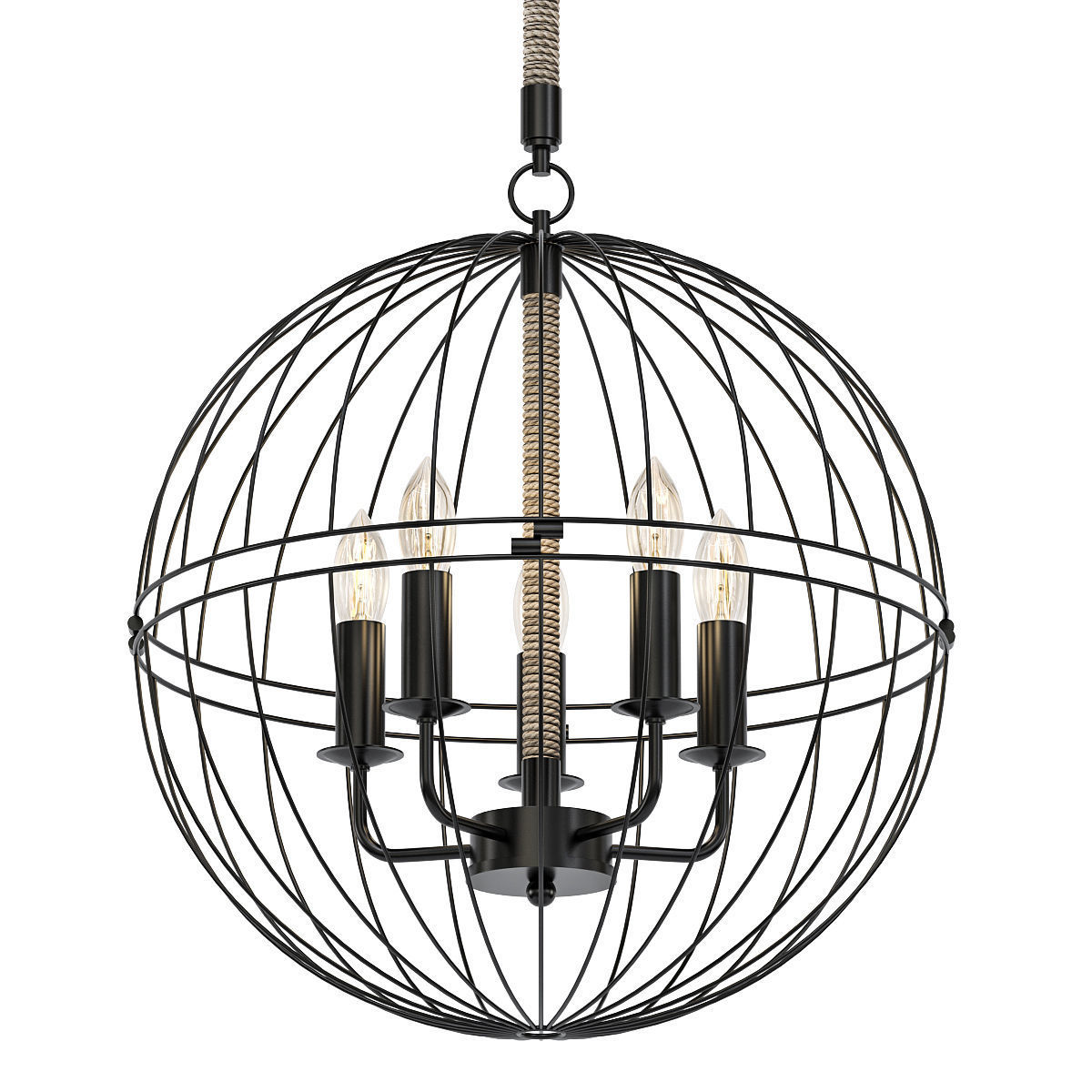 Loft Rope Sphere 3D model | CGTrader