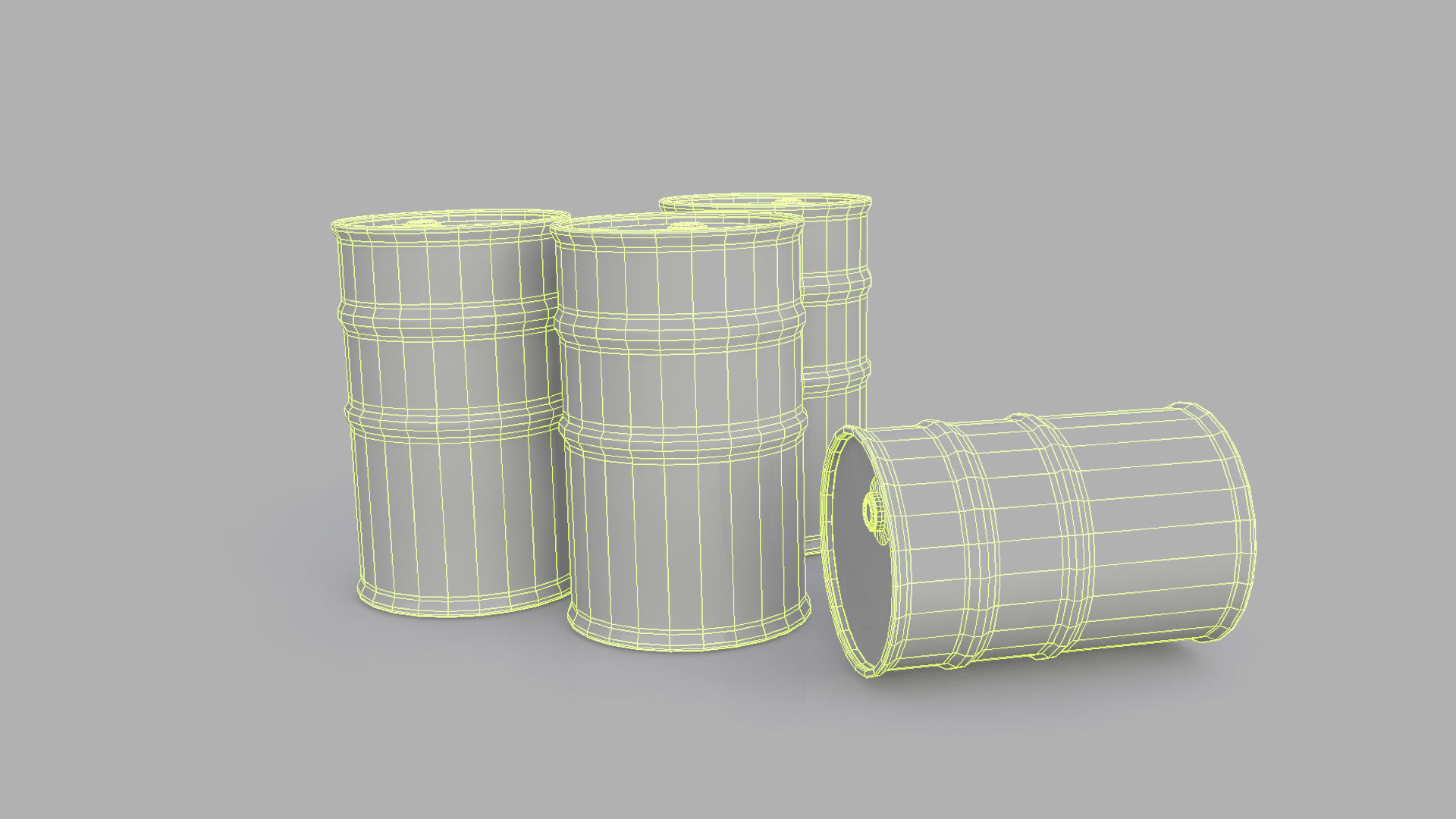 Metal barel 3D model | CGTrader