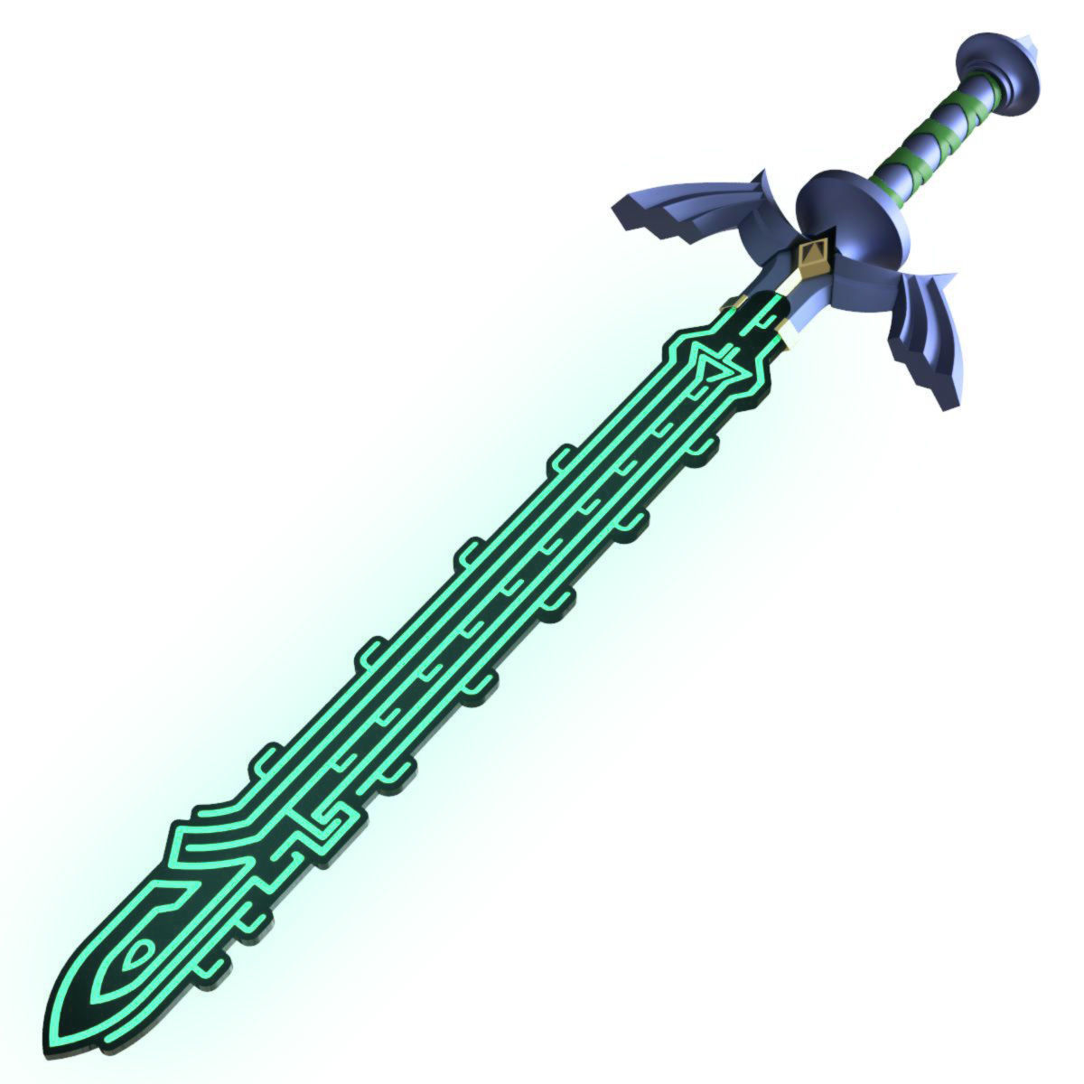 Master Sword The legend of Zelda Tears of the kingdoms 3D model 3D ...