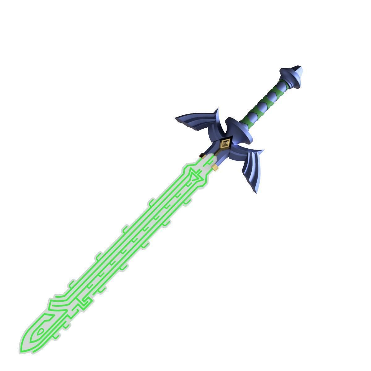 Master Sword The legend of Zelda Tears of the kingdoms 3D model 3D ...
