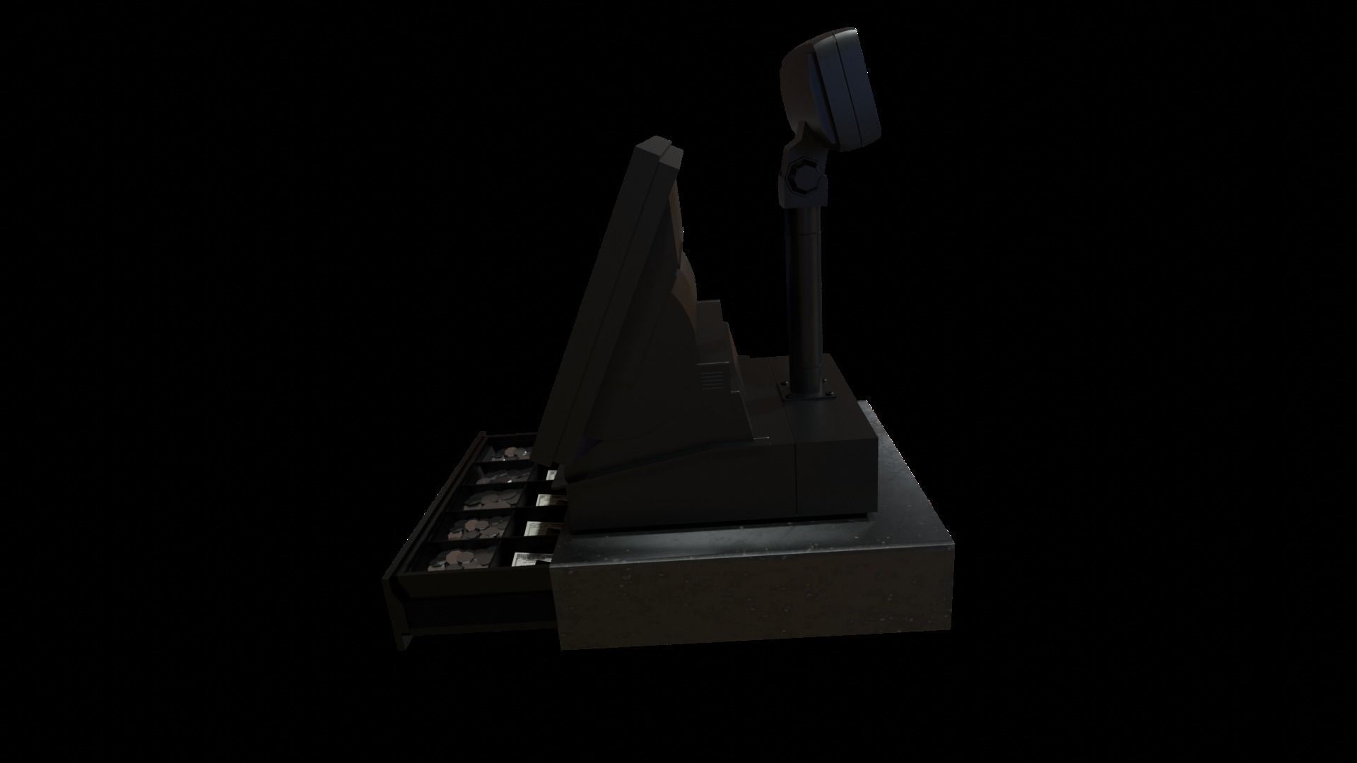 3D model Cashier Registry VR / AR / low-poly | CGTrader