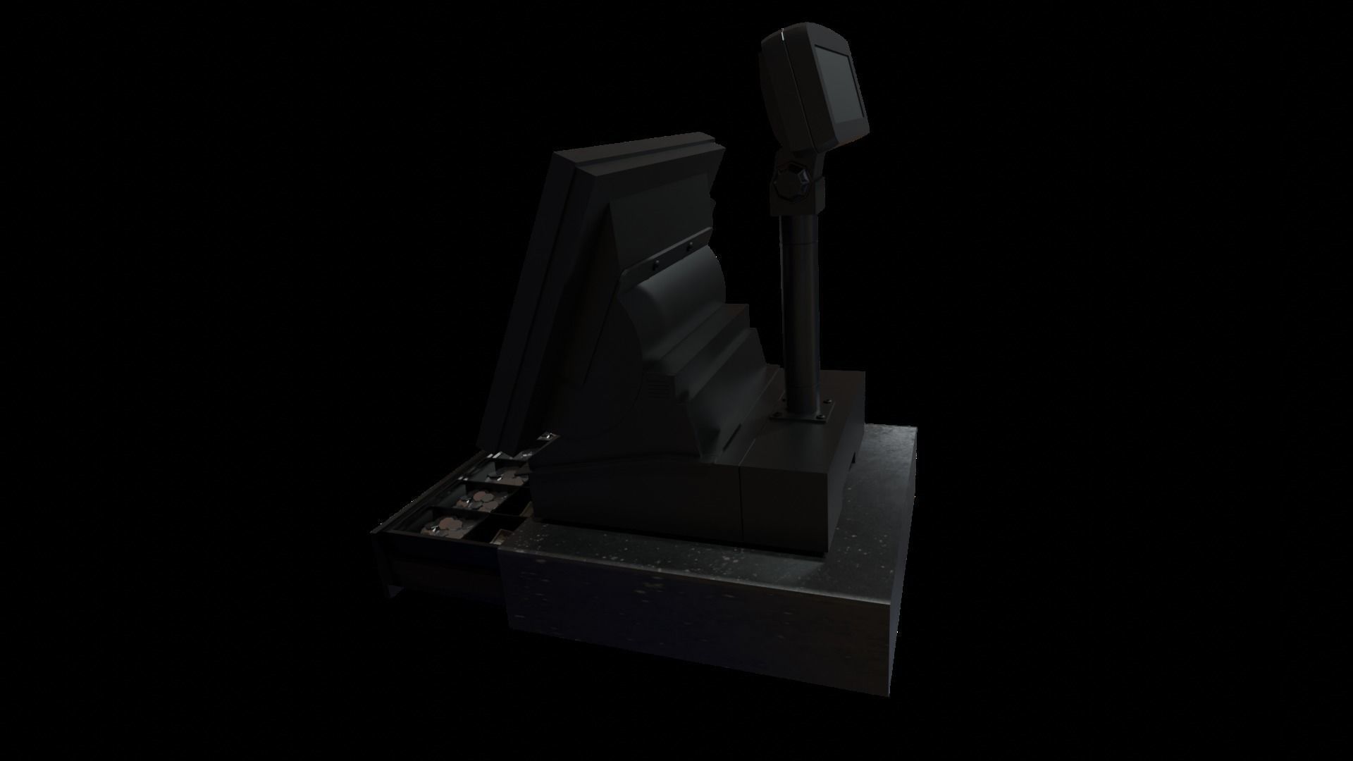 3D model Cashier Registry VR / AR / low-poly | CGTrader