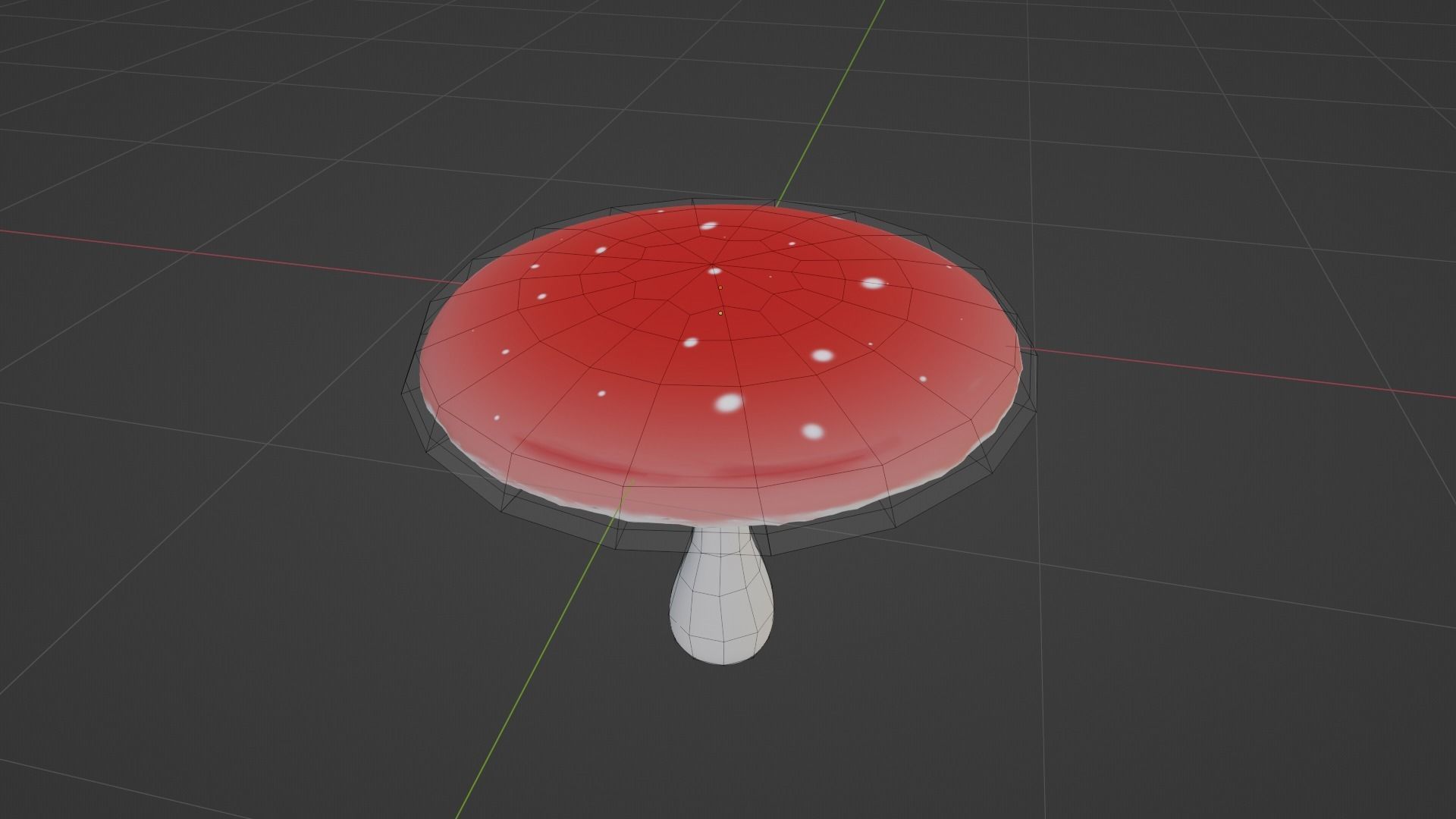 low poly mushroom pack 3D model | CGTrader