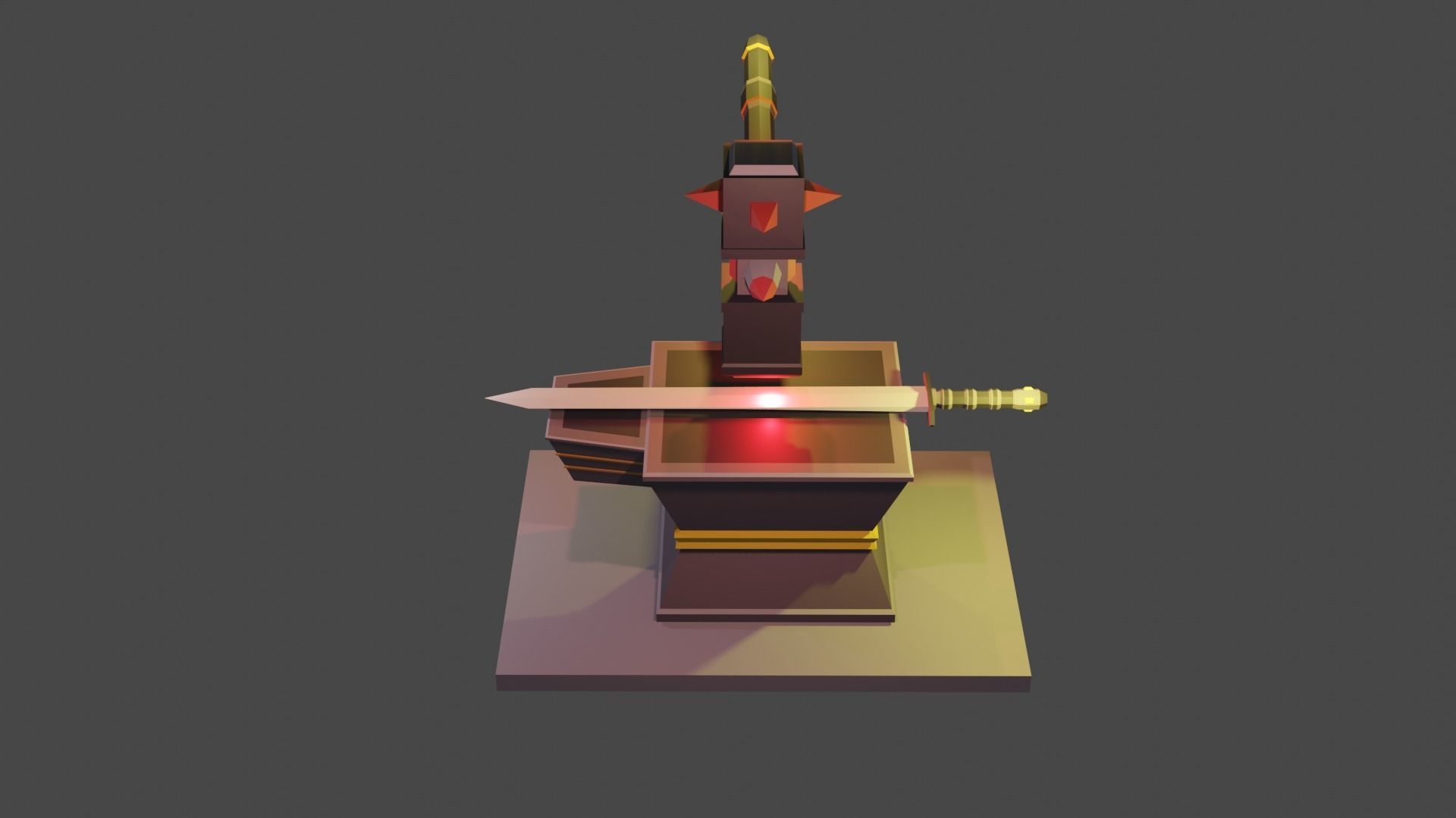 Ancient Iron Sword Forging system for black smith free VR / AR / low ...