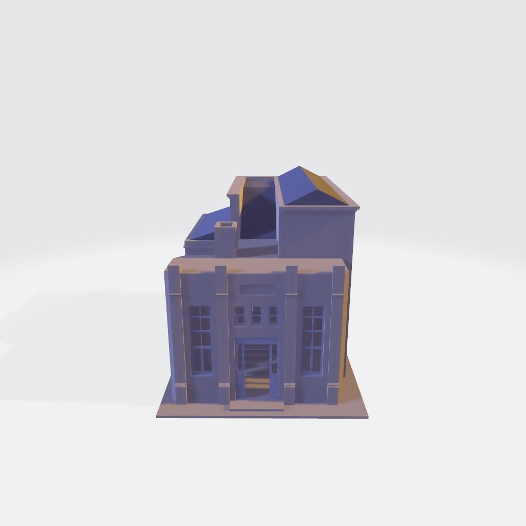 3D model Small Hospital VR / AR / low-poly | CGTrader