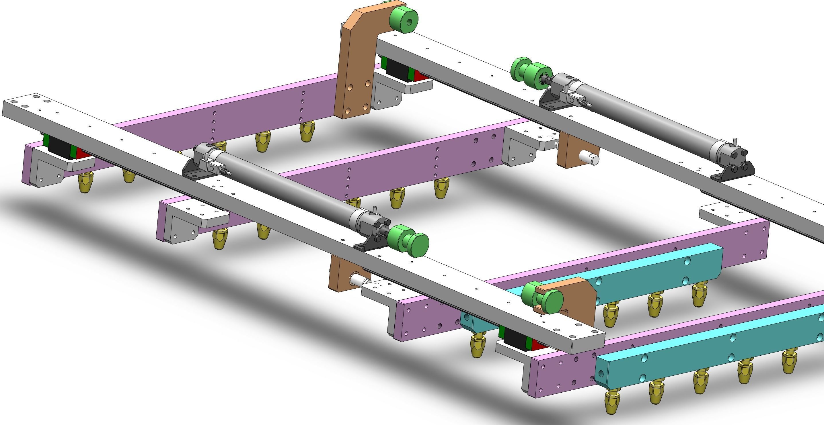 Pneumatic cleaning mechanism 3D model | CGTrader