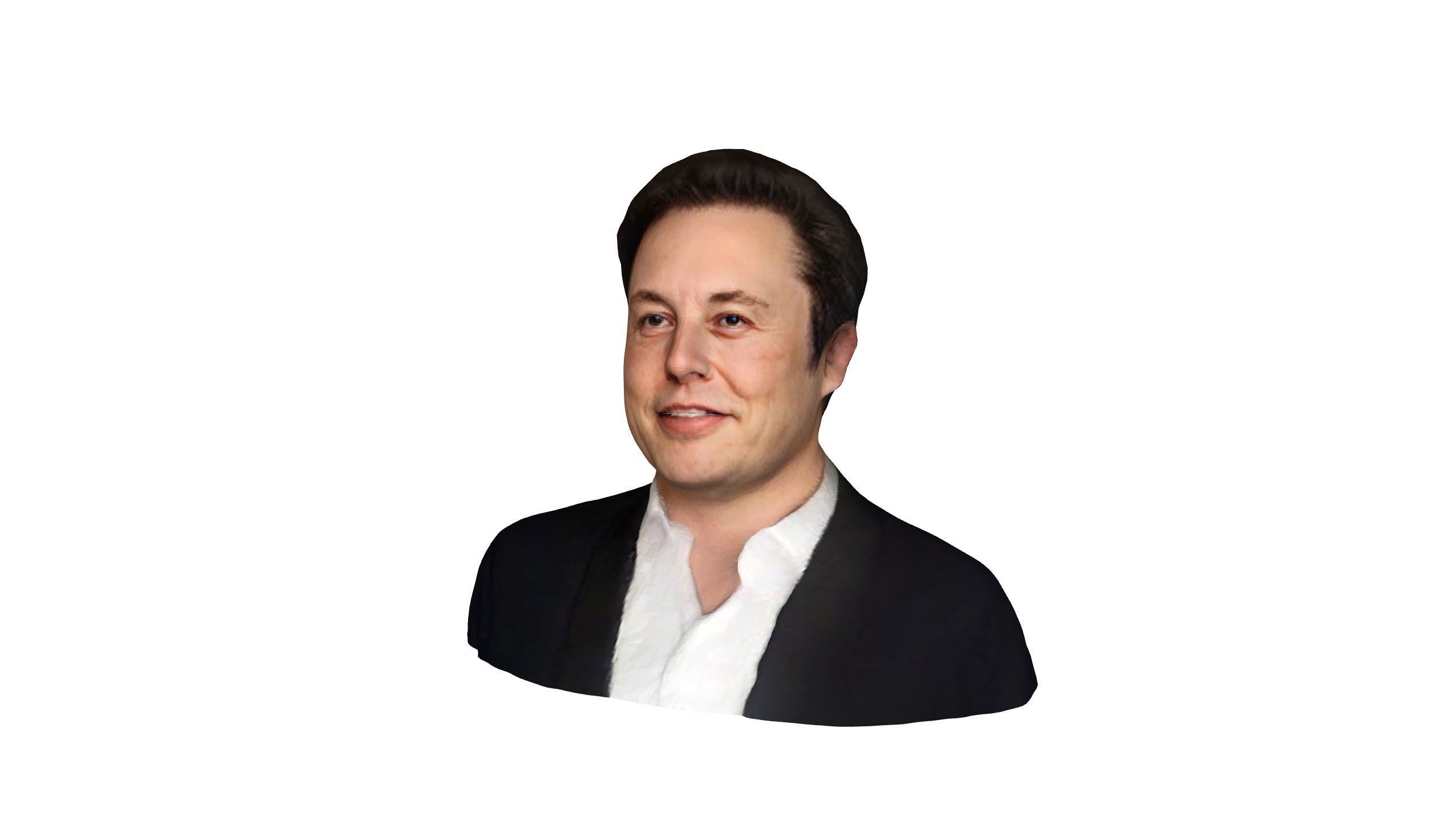 3D model Elon Musk Photo-Realistic-Head-Bust-For 3D Print or Metaverse ...