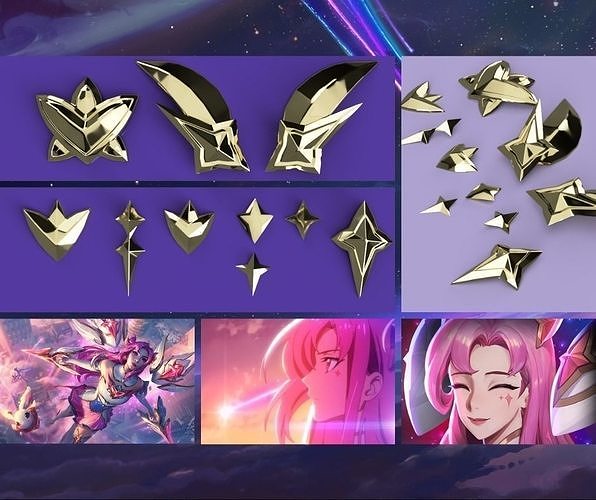 Star Guardian KaiSa accessories 3D model 3D printable | CGTrader
