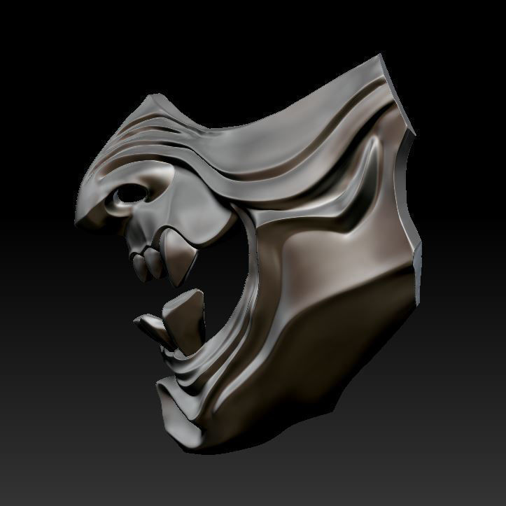 Oni Operator Mask Call of Duty Modern Warfare 2 WARZONE 3D model 3D ...