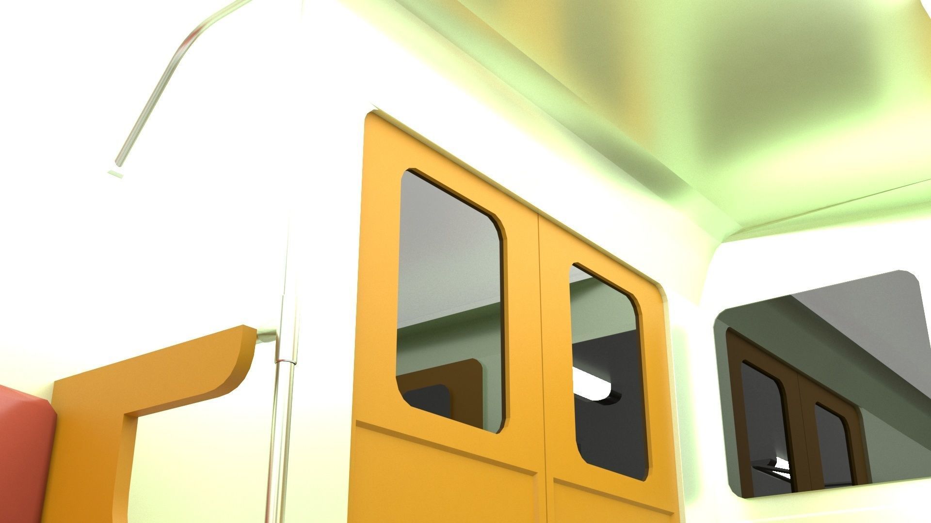 Metro Interior 3D model | CGTrader