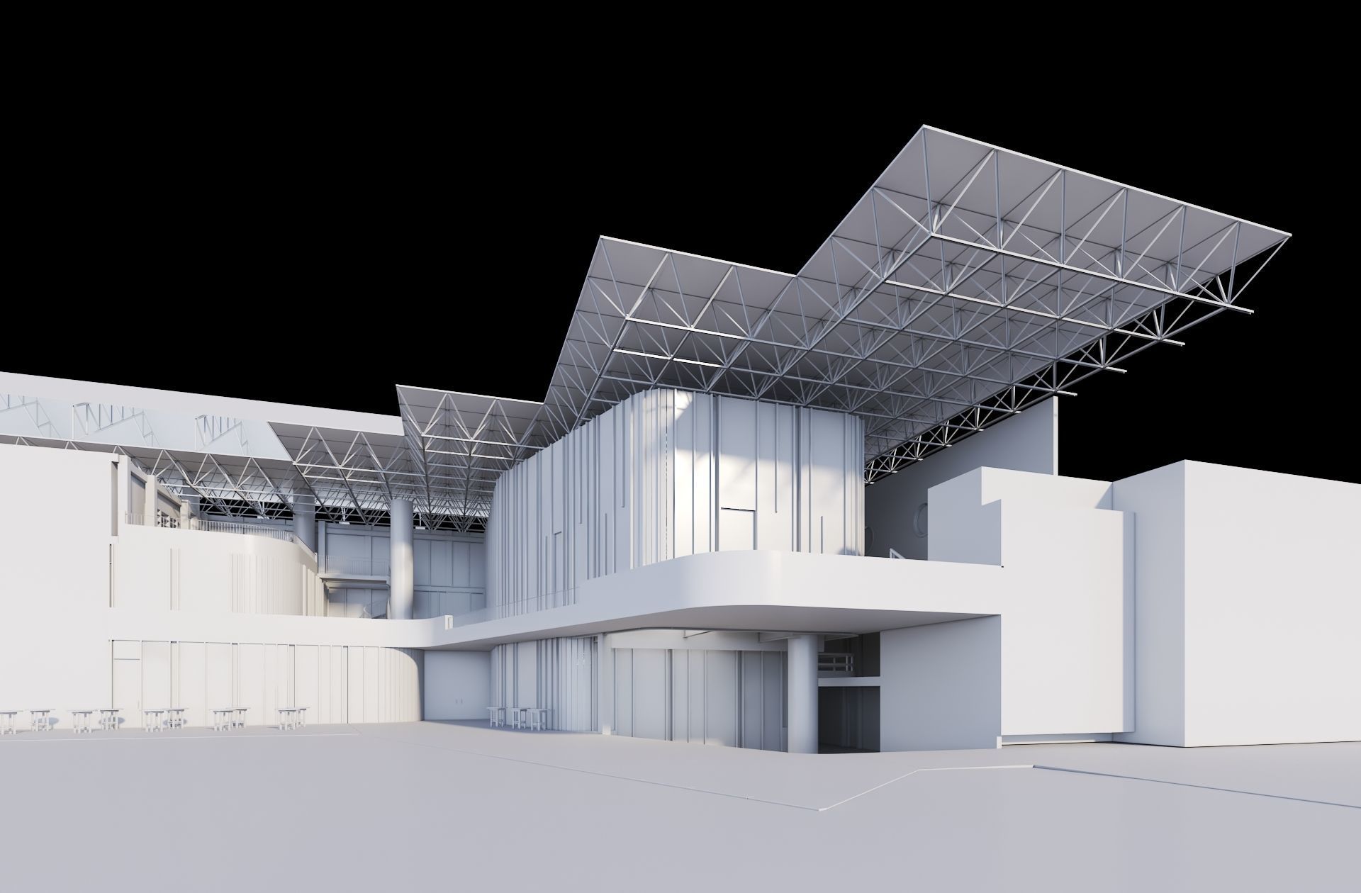 OFFICES BUILDING 3D model | CGTrader